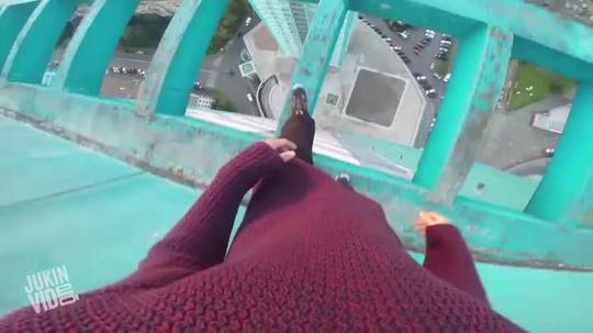 On the edge | Scrolller