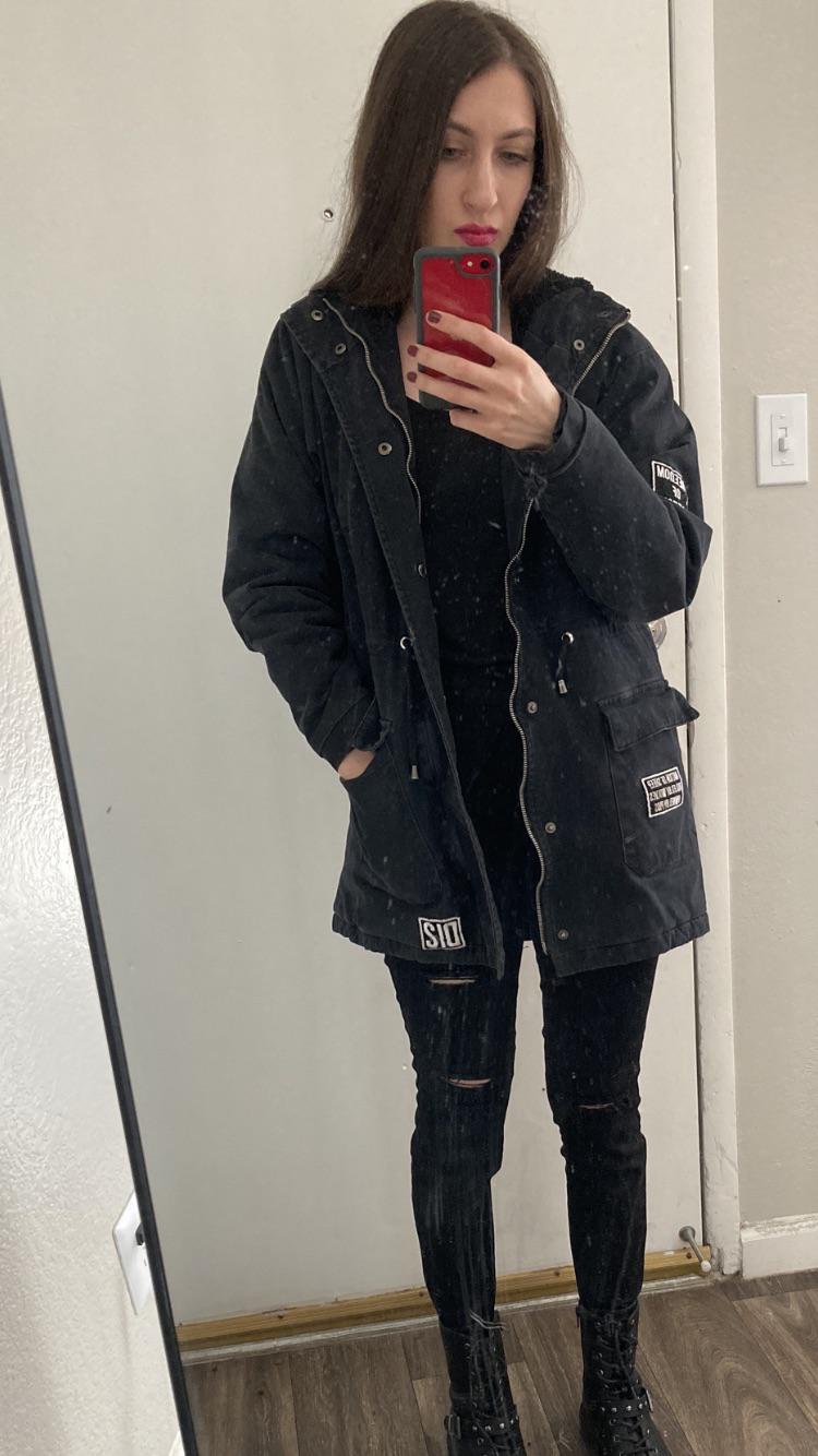 On your knees sniffing my boots where you belong, little submissive slut. Sniff sniff | Scrolller