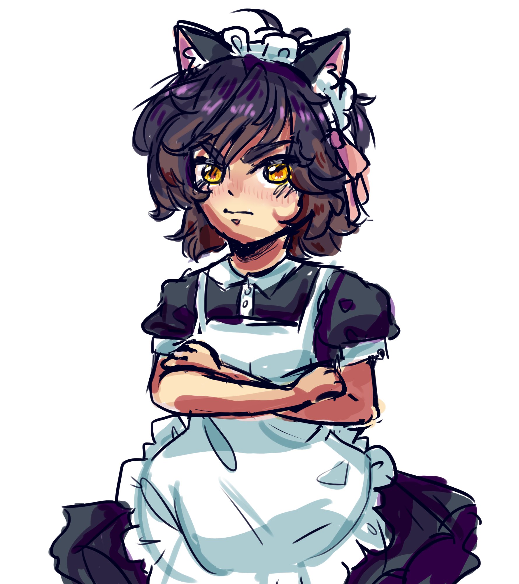 Once again I am posting maid catboy content | Scrolller