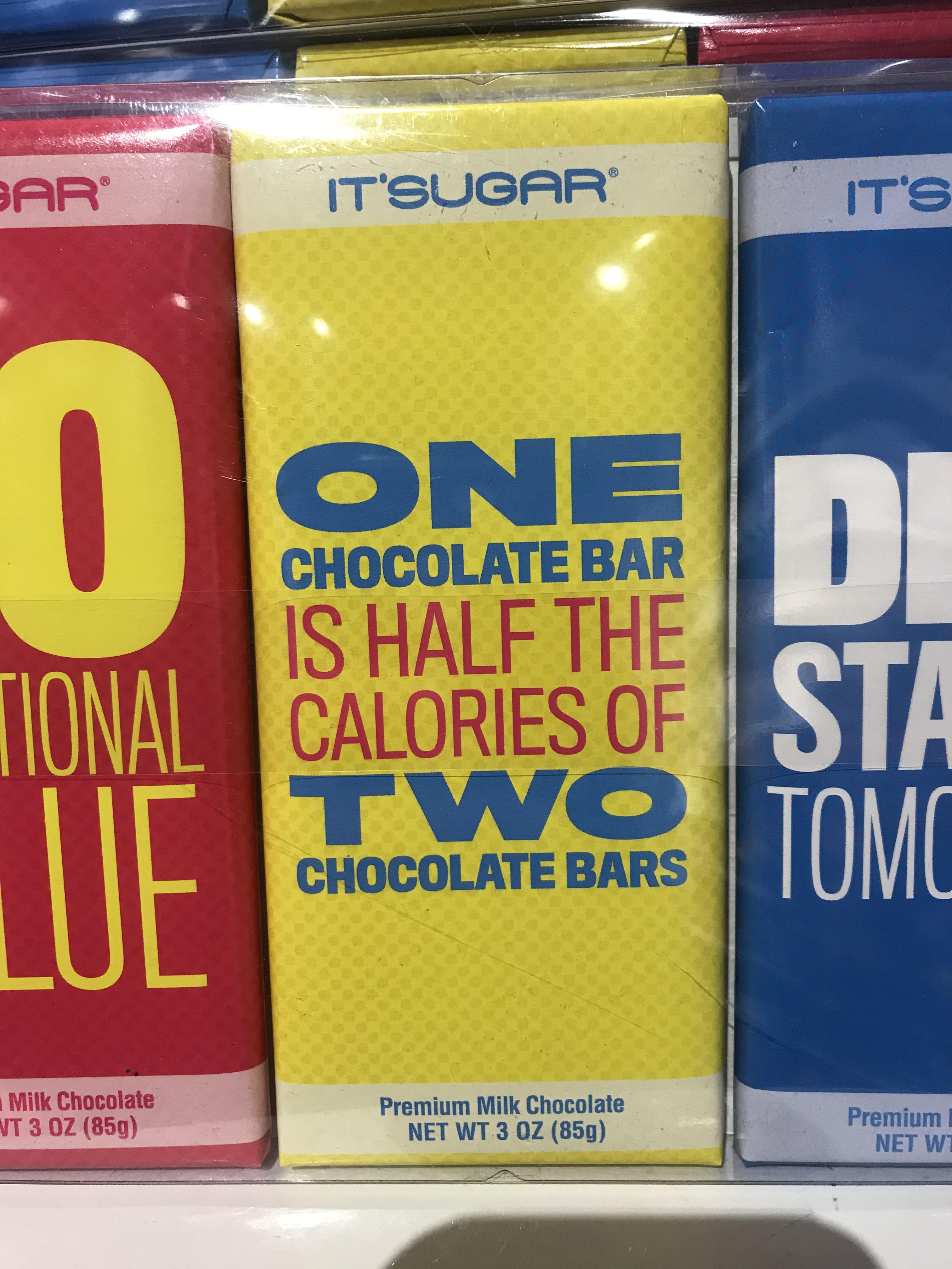 One chocolate bar. | Scrolller