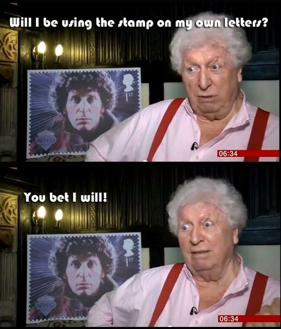 One of many reasons why Tom Baker is awesome | Scrolller