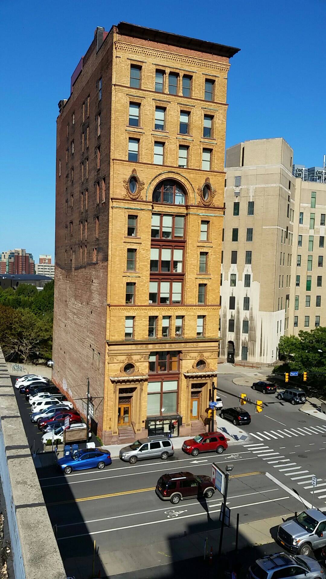 One of my favorite buildings in downtown Buffalo and also buffalo's first steal framed ...
