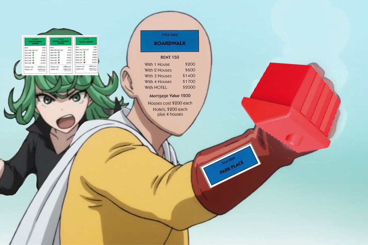 One Punch Monopoly | Scrolller