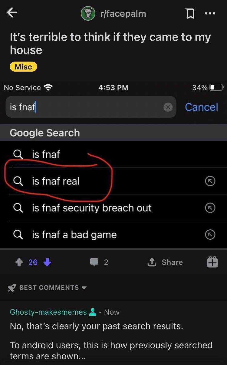 OP tried to lie by showing his previous search terms, very smart. | Scrolller