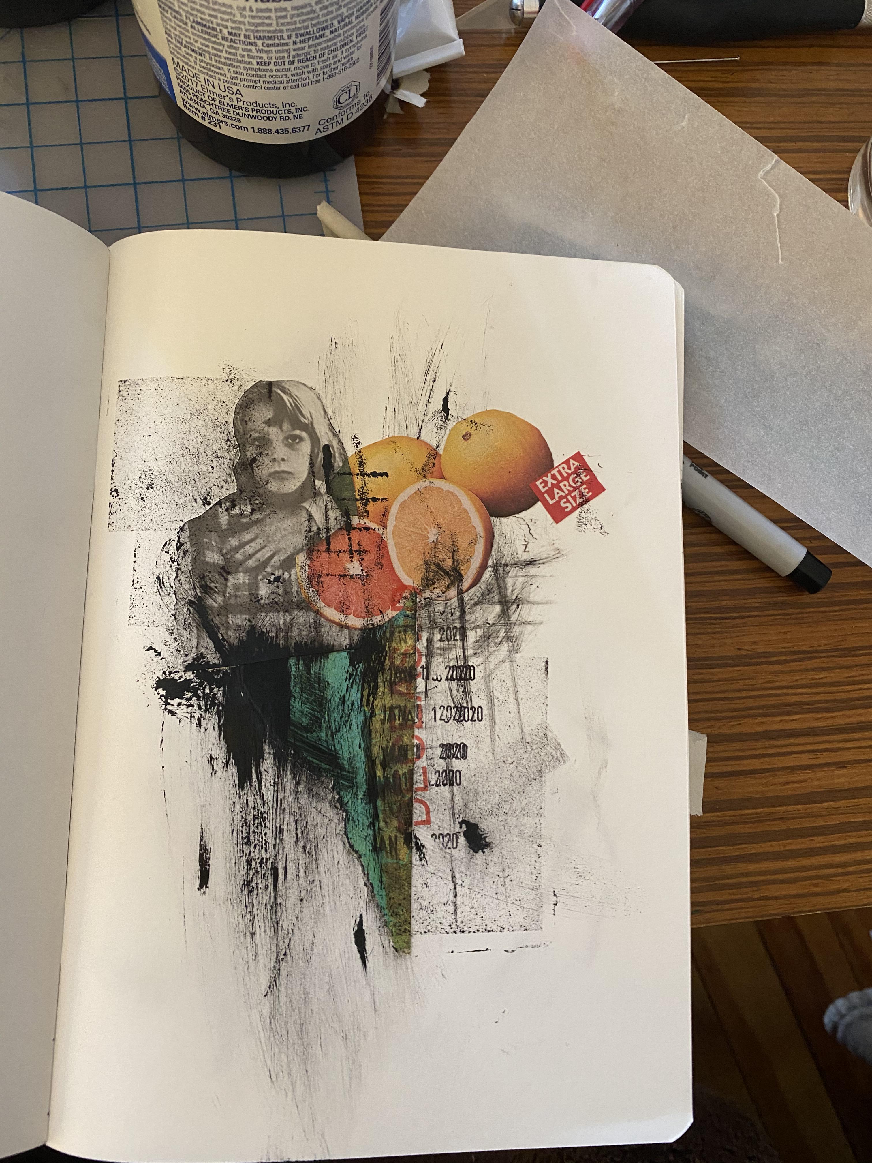 Orange squeeze [analog] | Scrolller