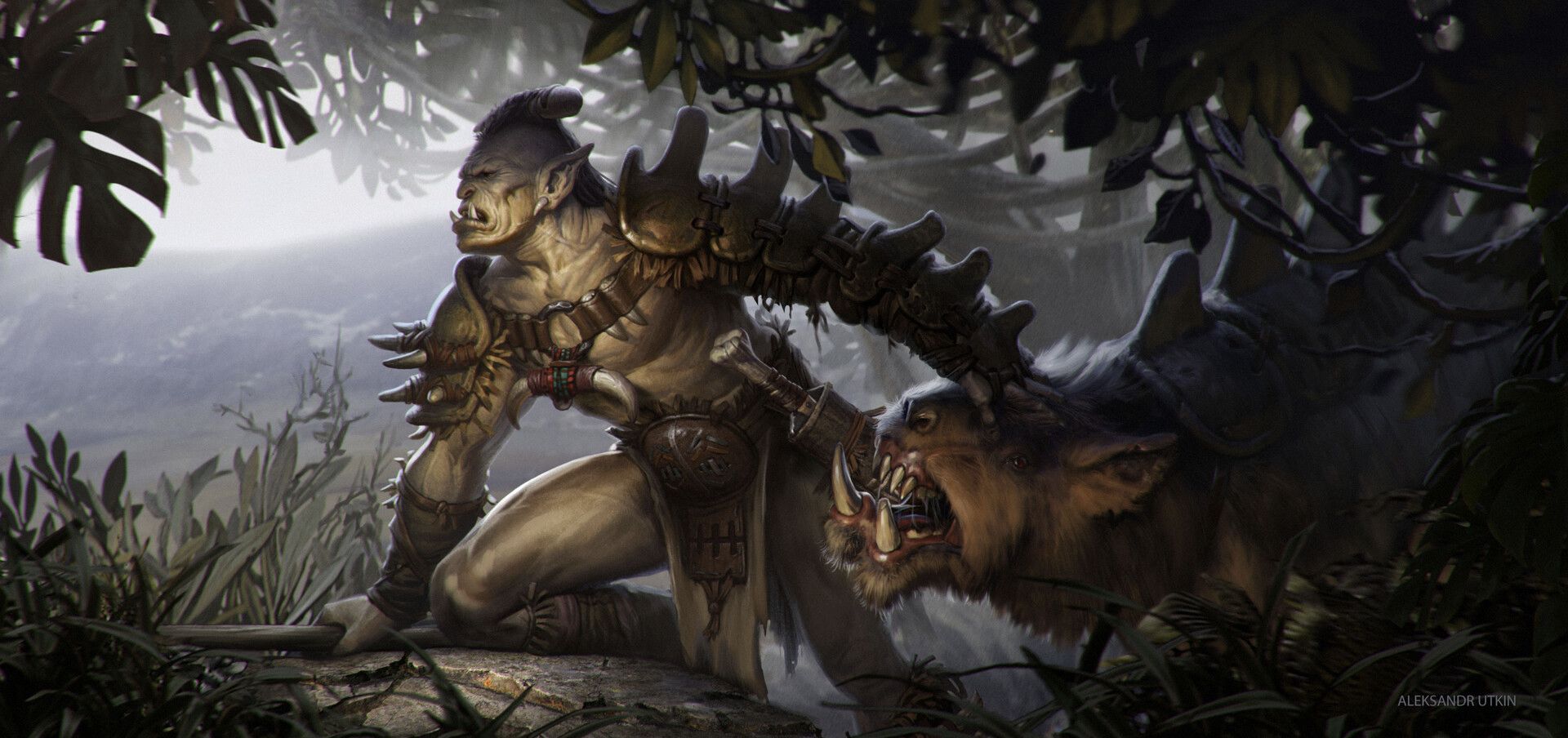 Orc Hunter by Aleksandr Utkin | Scrolller