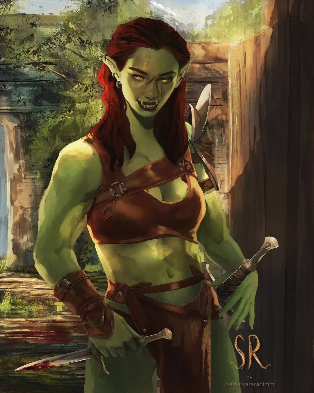 Orc Warrior by Sara Rahim | Scrolller