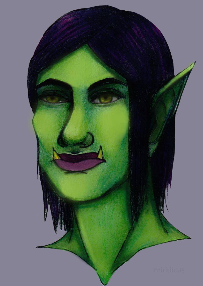 Orc Woman - Bust [OC] | Scrolller