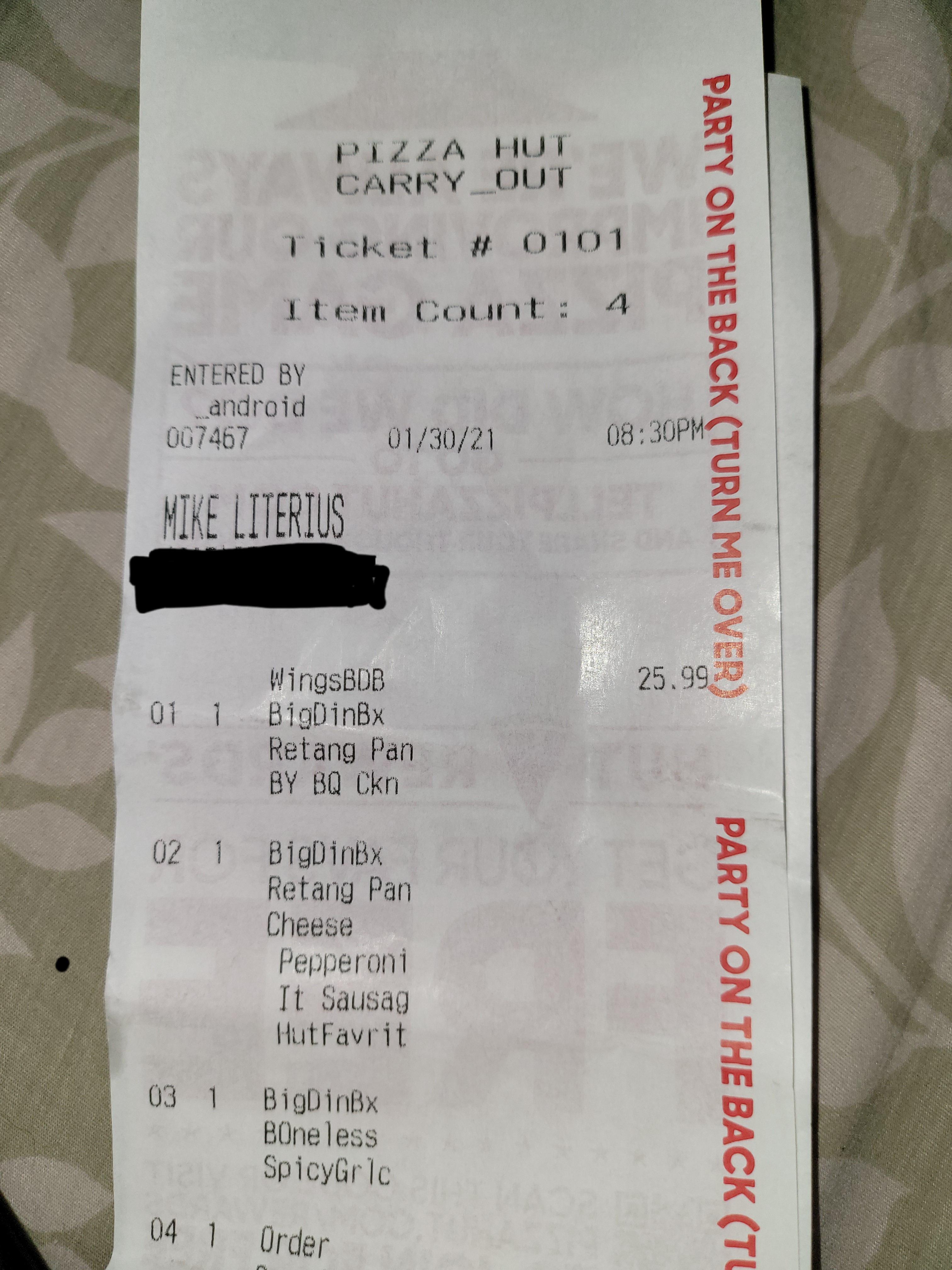 Order A Pizza, You Say? | Scrolller