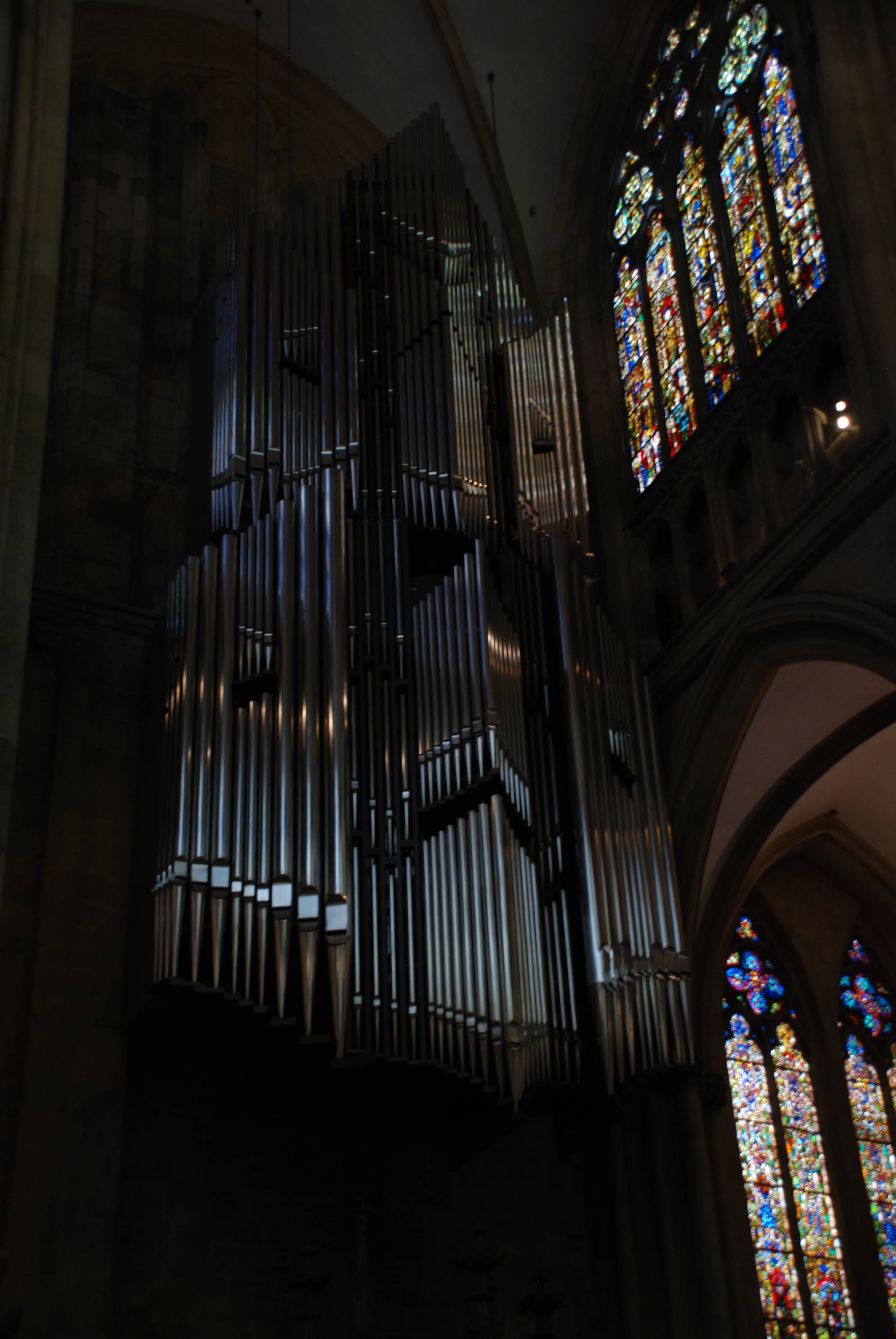 Organ pipes in Regensburg Cathedral [OC][2592x3872] | Scrolller