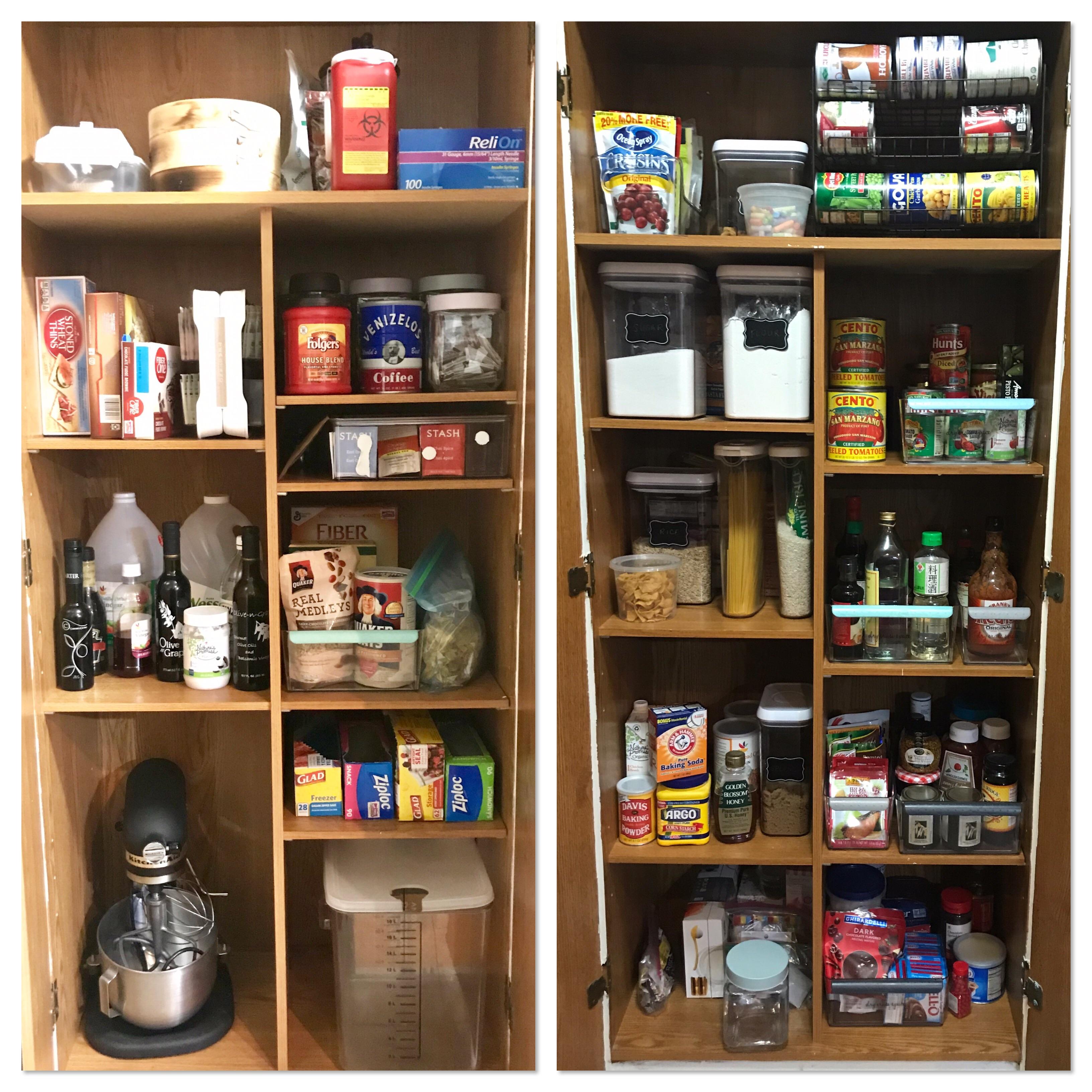 Organizing our small Pantry | Scrolller