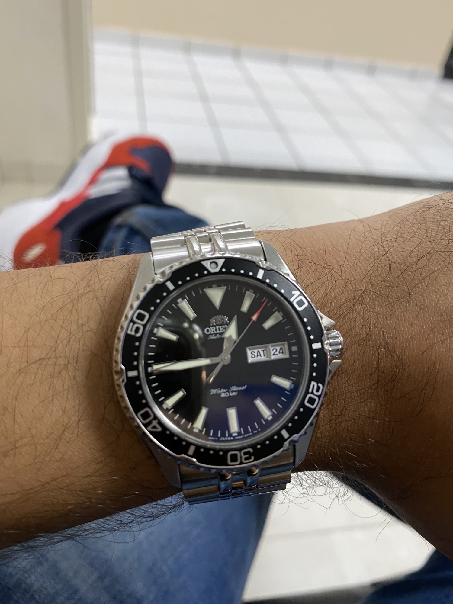 [Orient] Kamasu Diver, very pretty... but | Scrolller