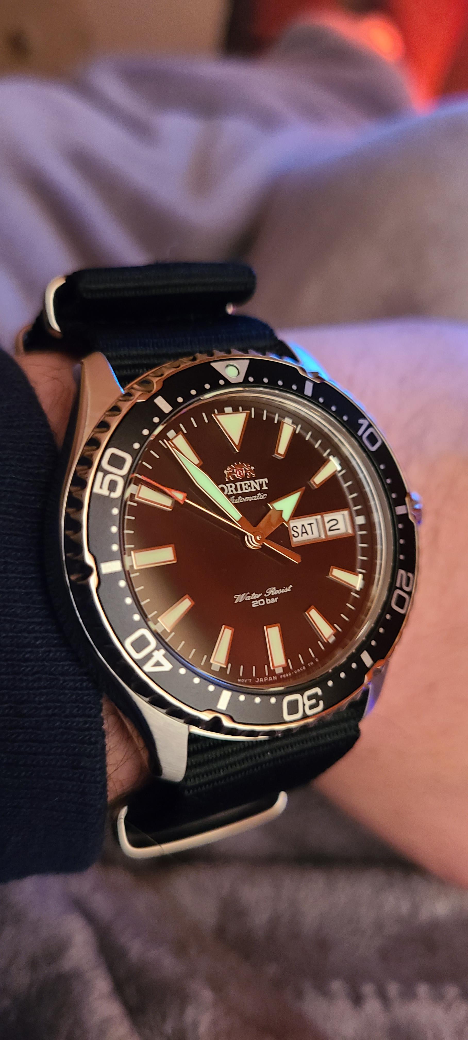 [Orient Kamasu] My go-to daily diver | Scrolller