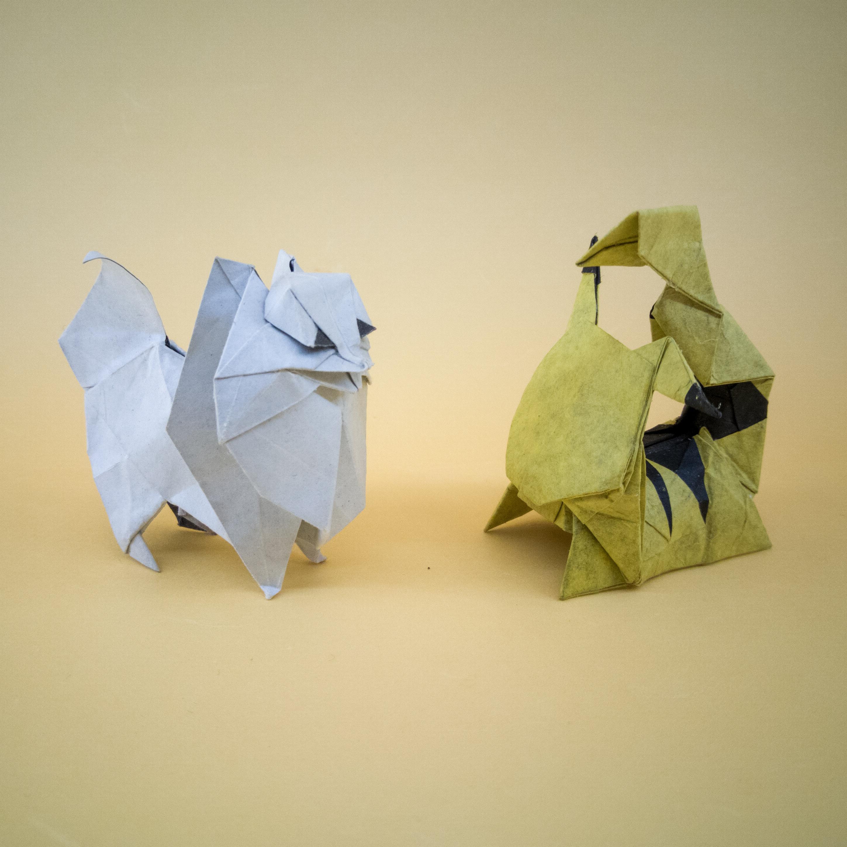 Origami Temmie and Pikachu, Lily's favorite Smash characters! | Scrolller