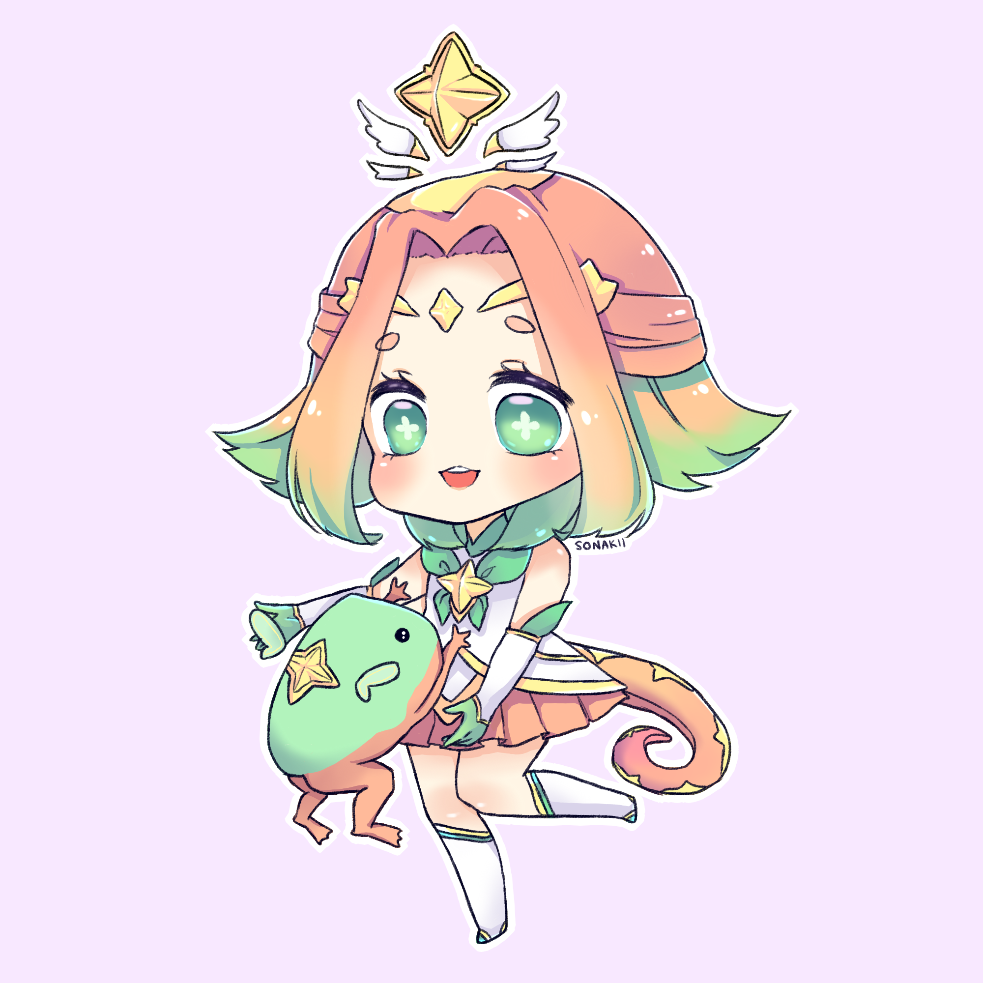 [Original] Star Guardian Neeko Chibi | Scrolller