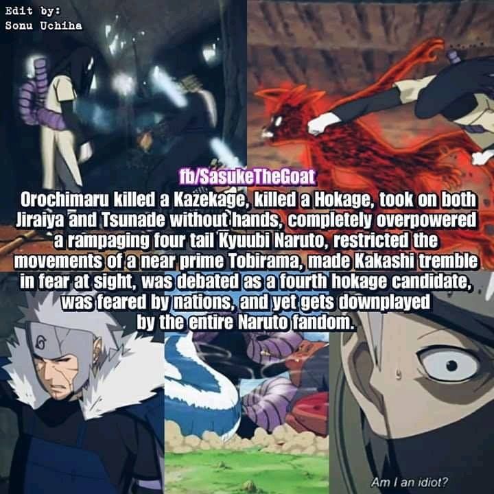 Orochimaru is a beast | Scrolller