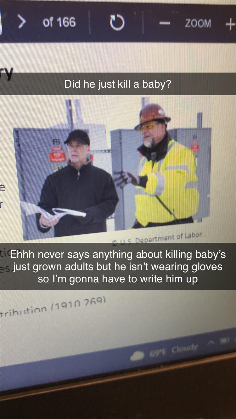 OSHA violation | Scrolller