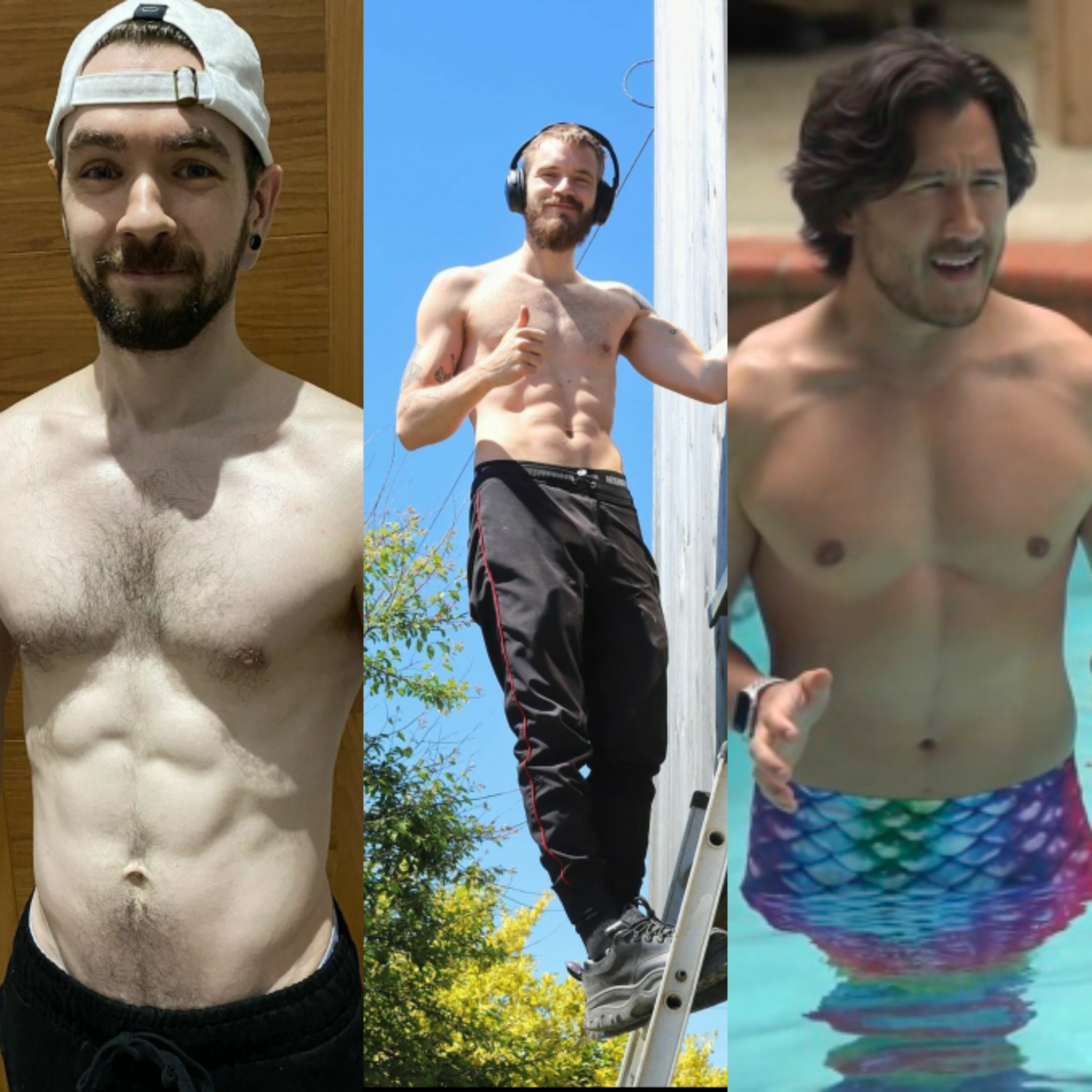 Our 3 mega chads 😍💪 | Scrolller