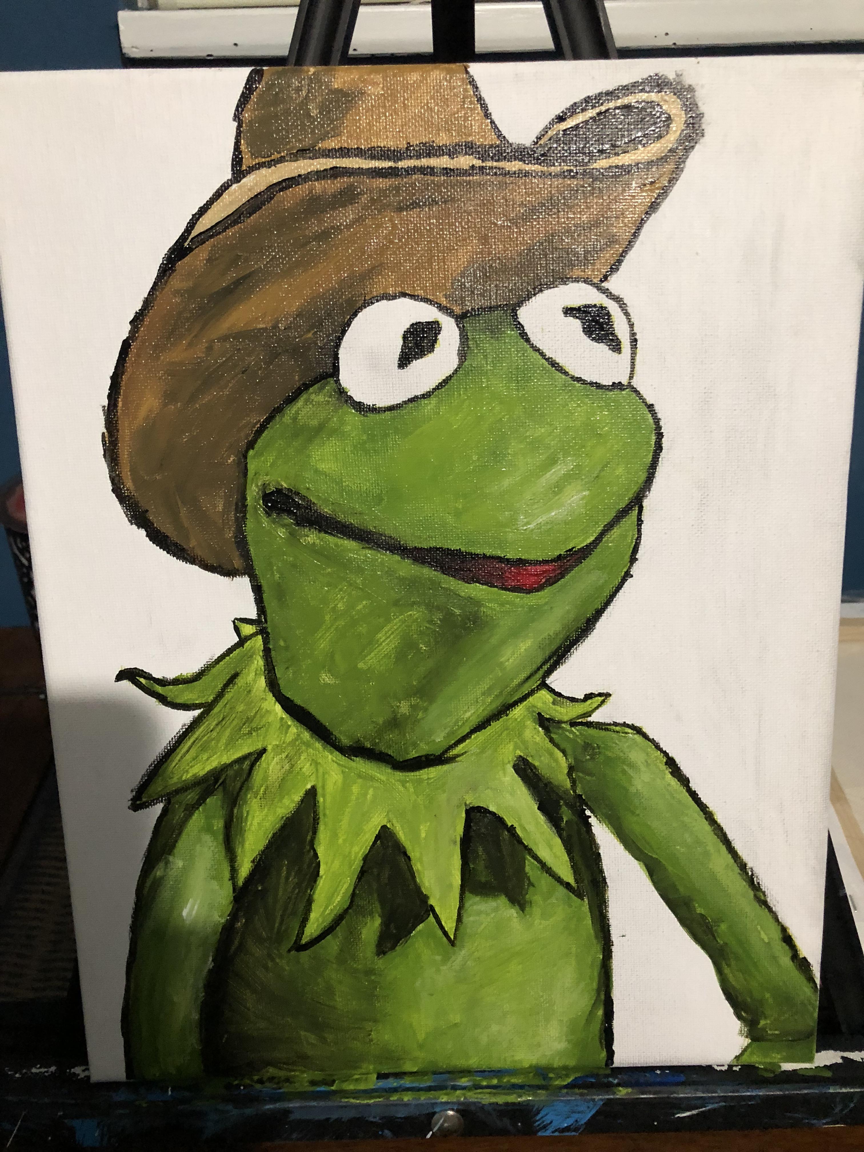 Our boi Kermit | Scrolller