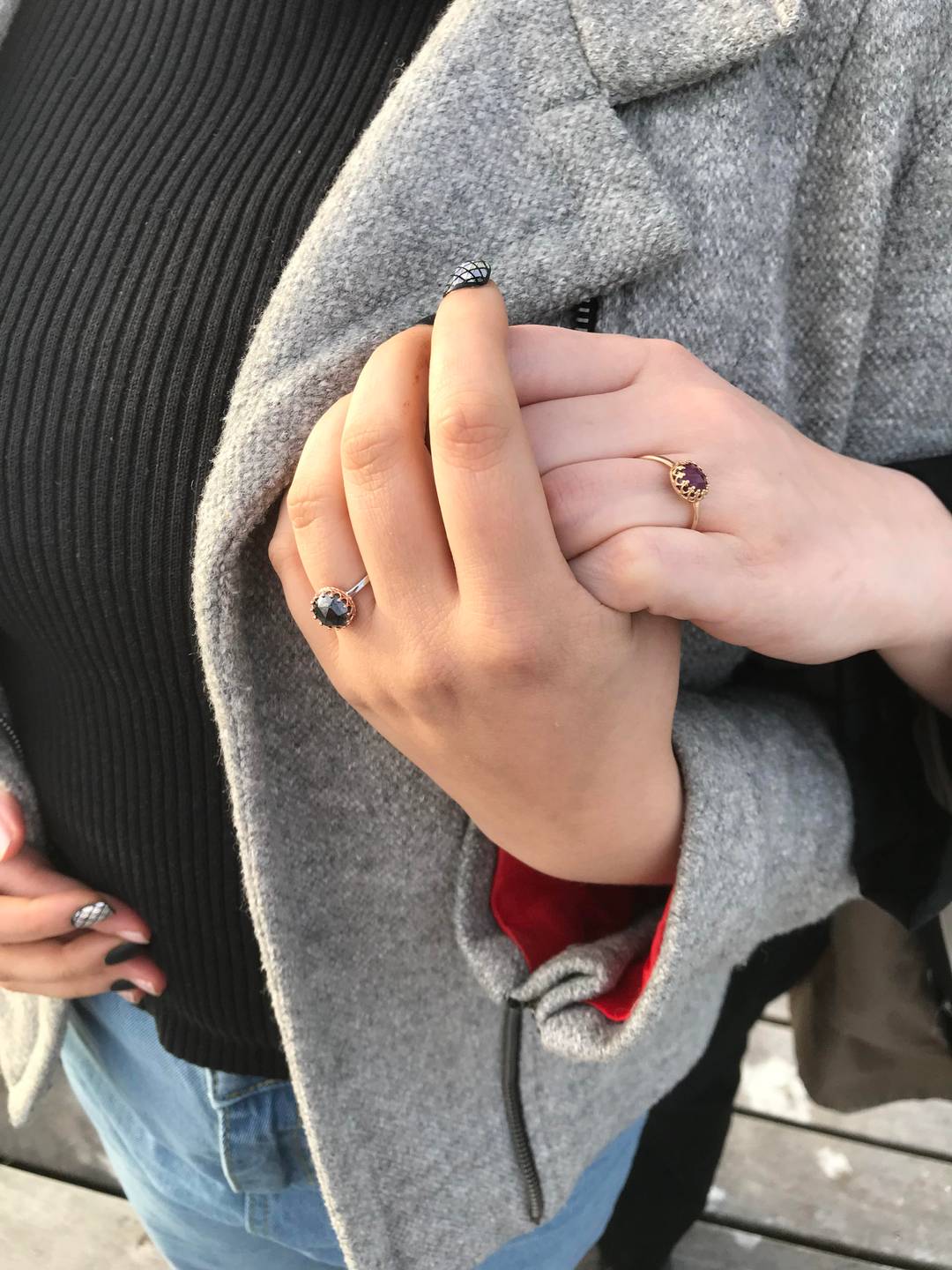 Our complimentary engagement rings! | Scrolller