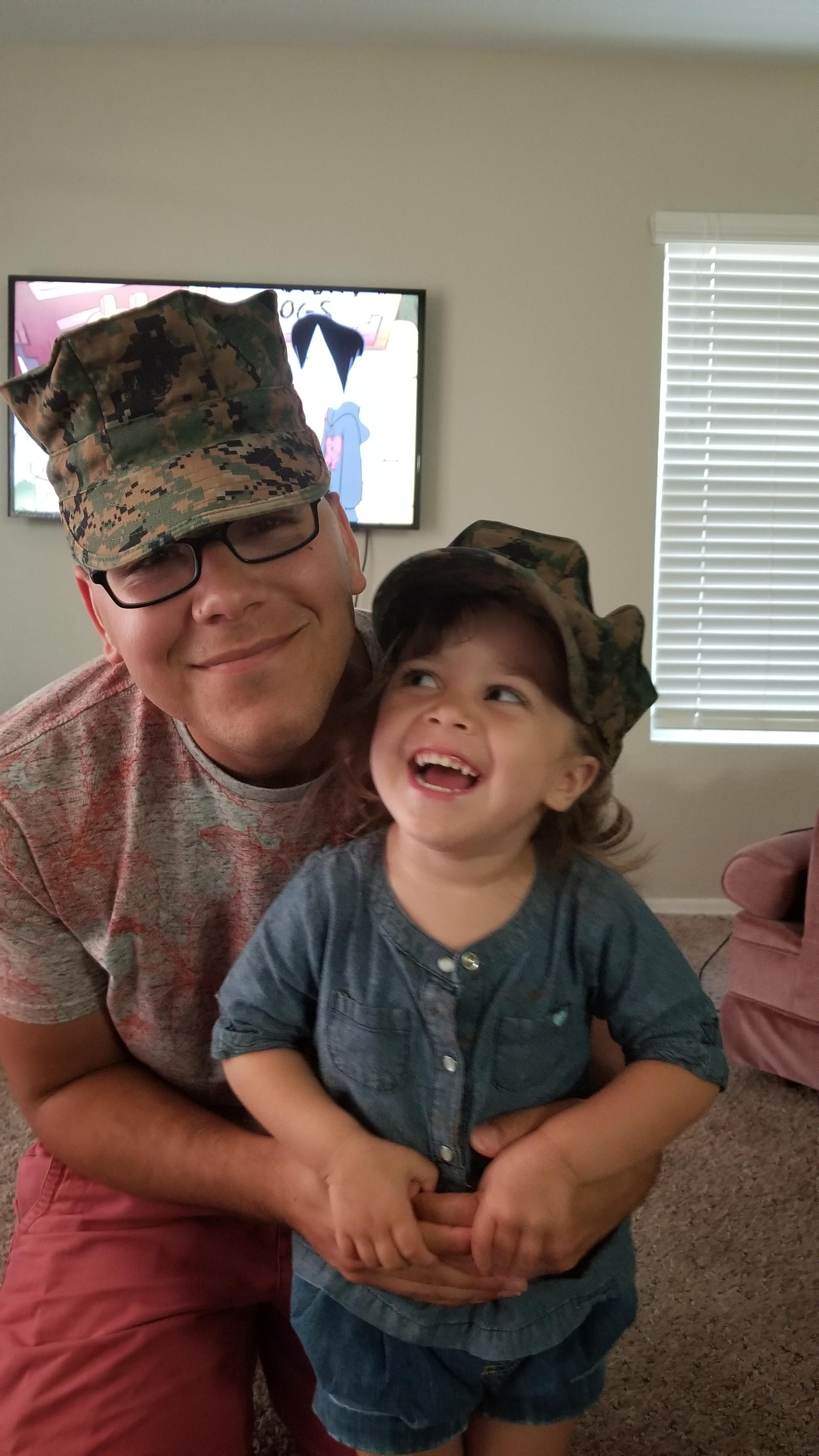 Our daughter mirin her papa | Scrolller