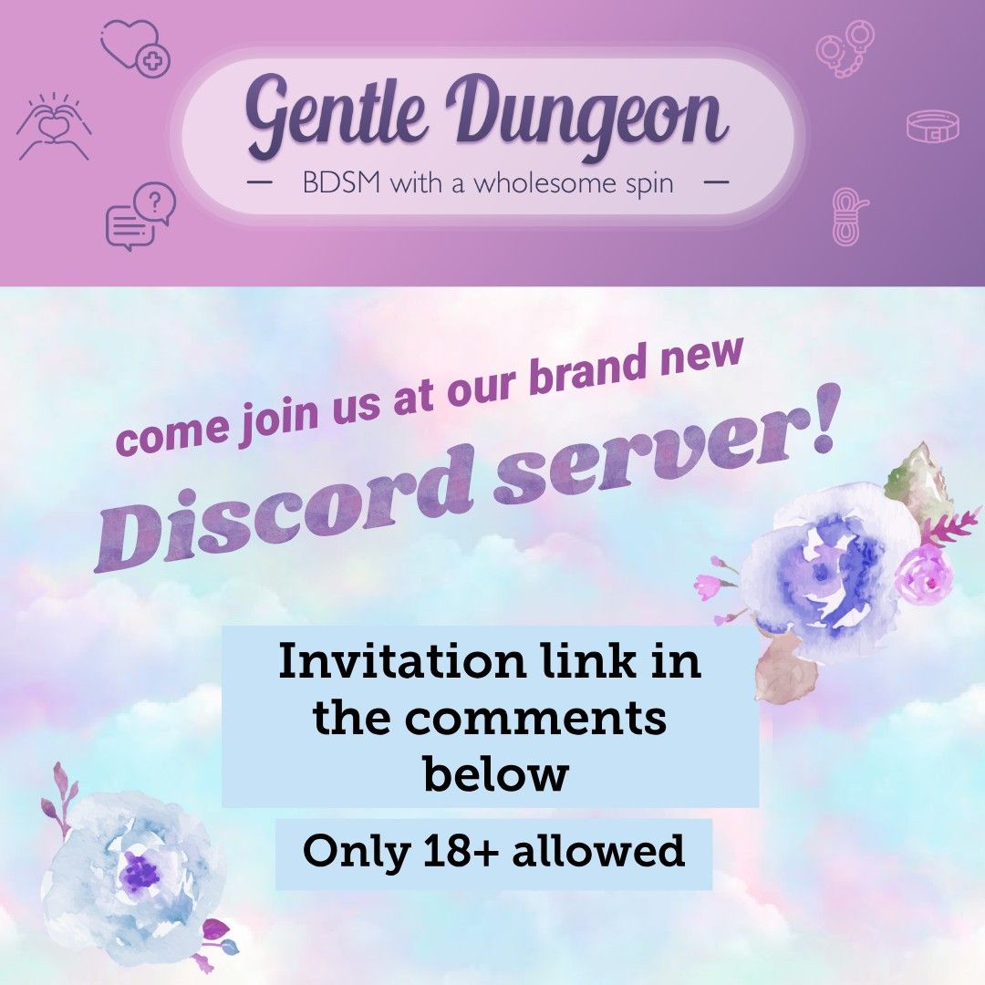 Discover more like GentleDungeon: Our discord server is finally here! Come join us 😊 Everyone ...