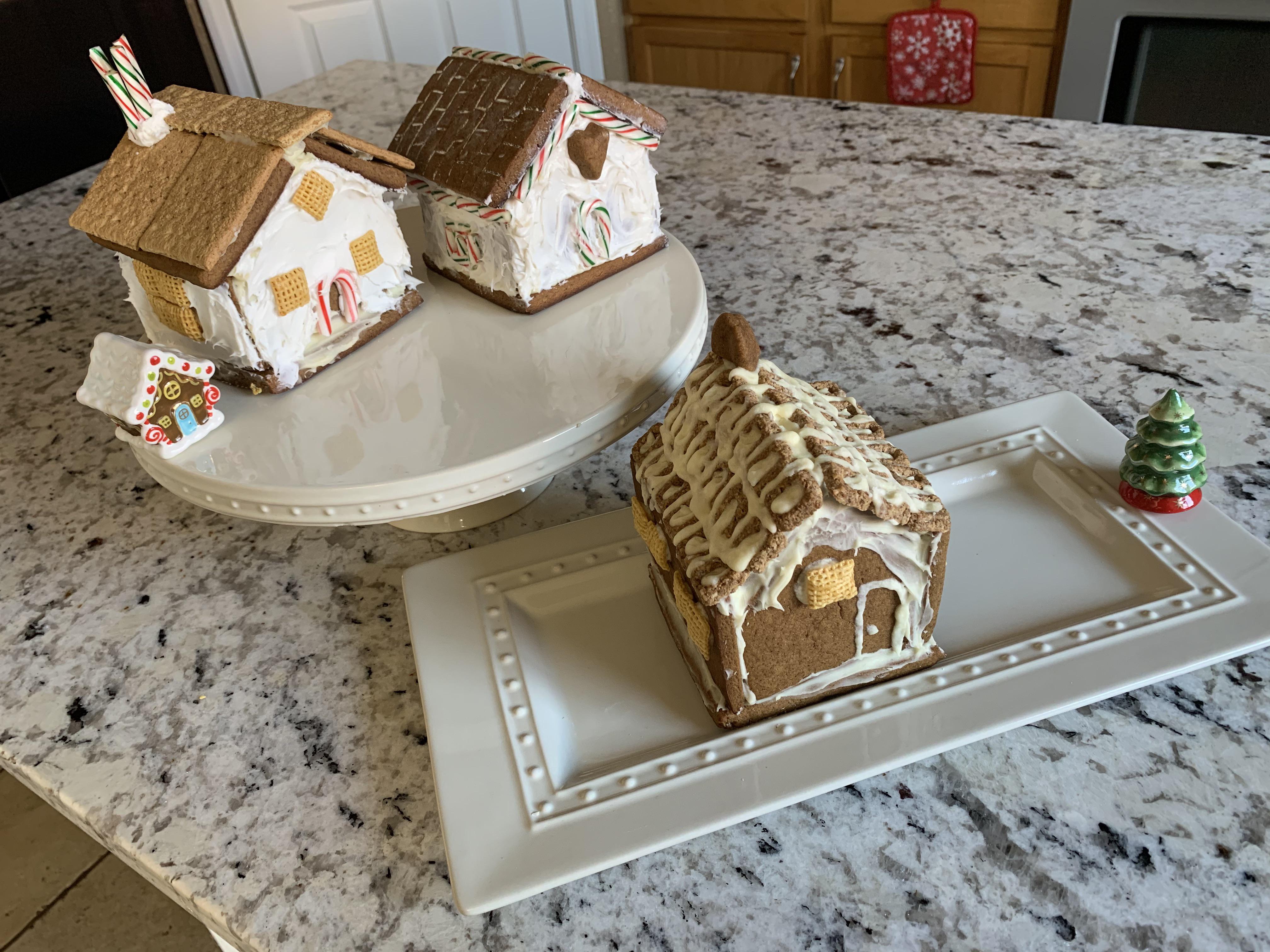 Our first gingerbread houses! | Scrolller