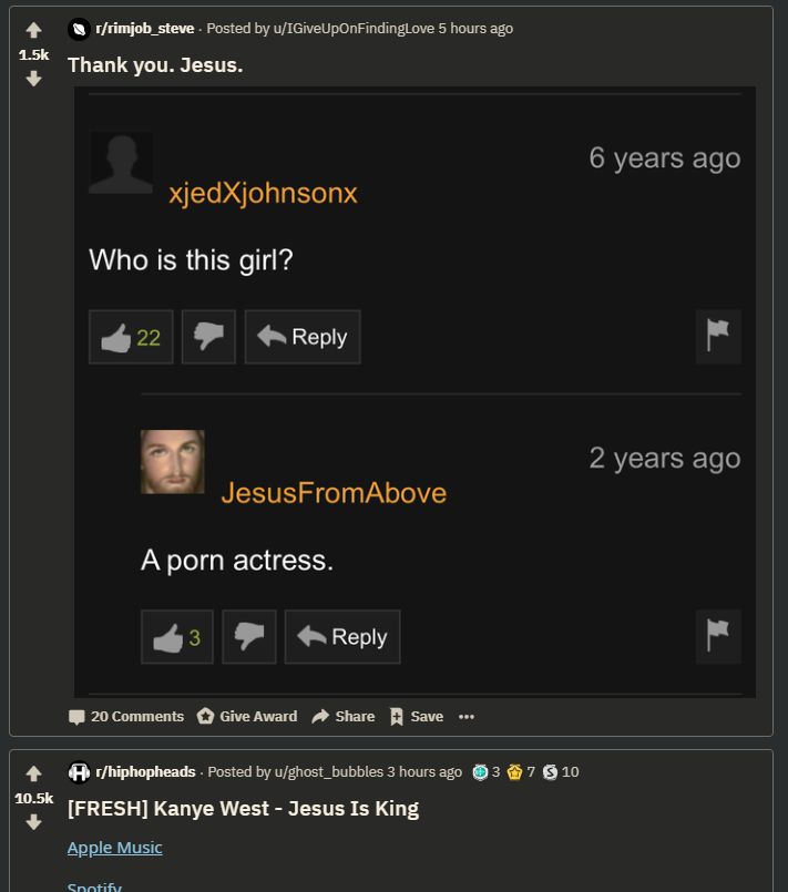 Our lord and saviour | Scrolller