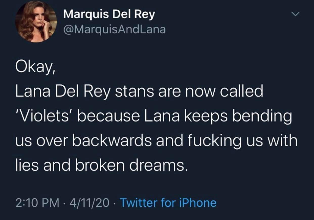 Our official ‘stan name’ just confirmed... | Scrolller