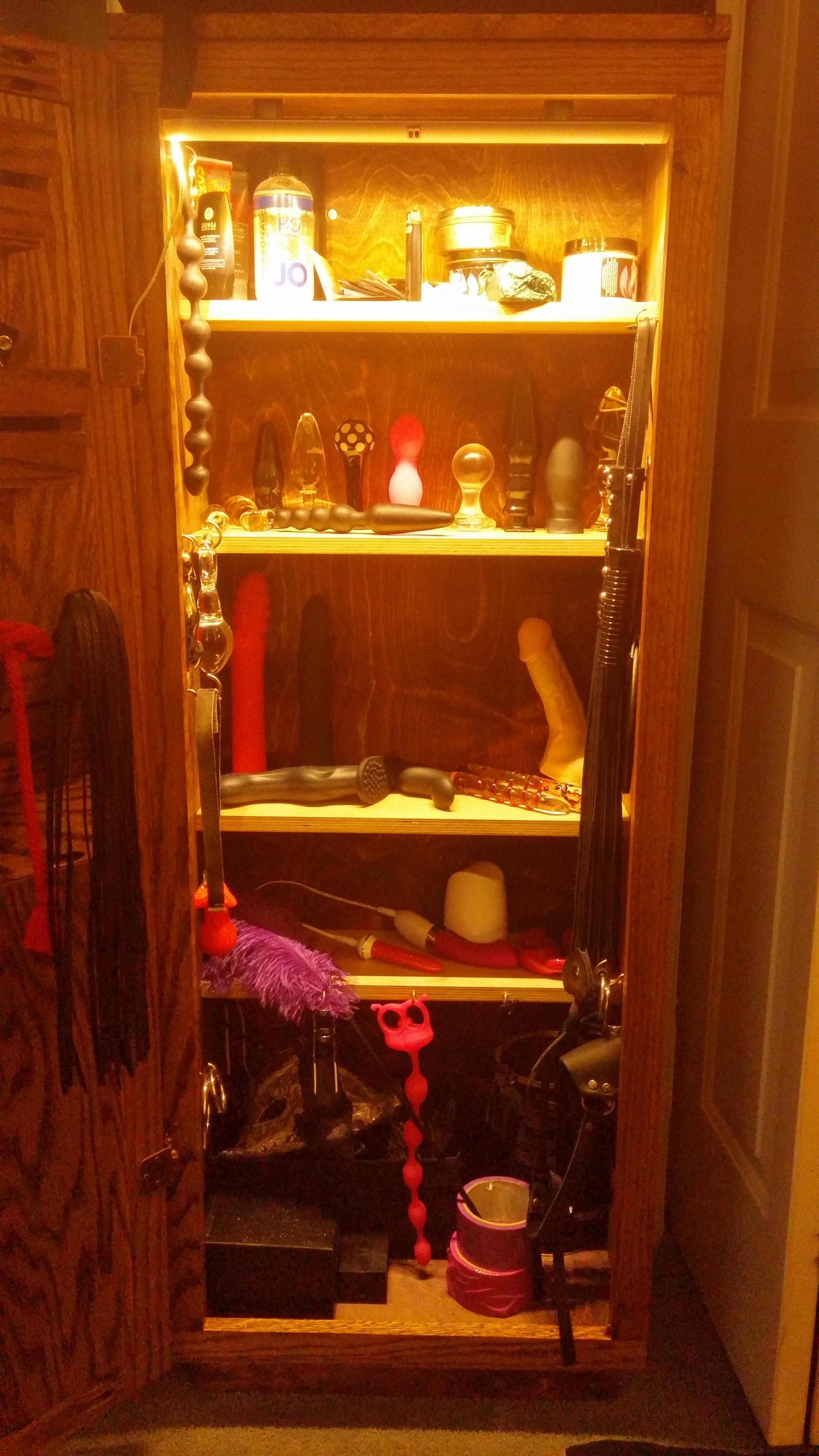 Our play cabinet. | Scrolller