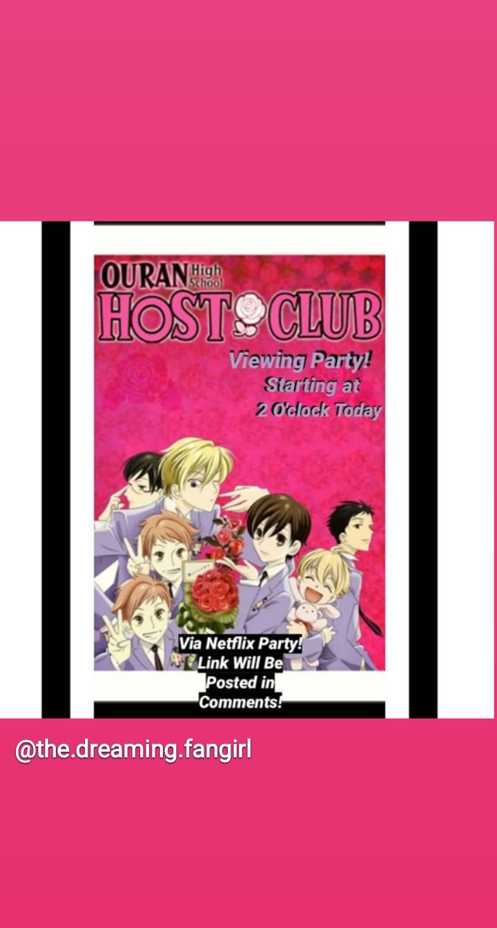Ouran High School Host Club Viewing Party | Scrolller