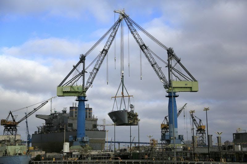 Ours cranes at work | Scrolller