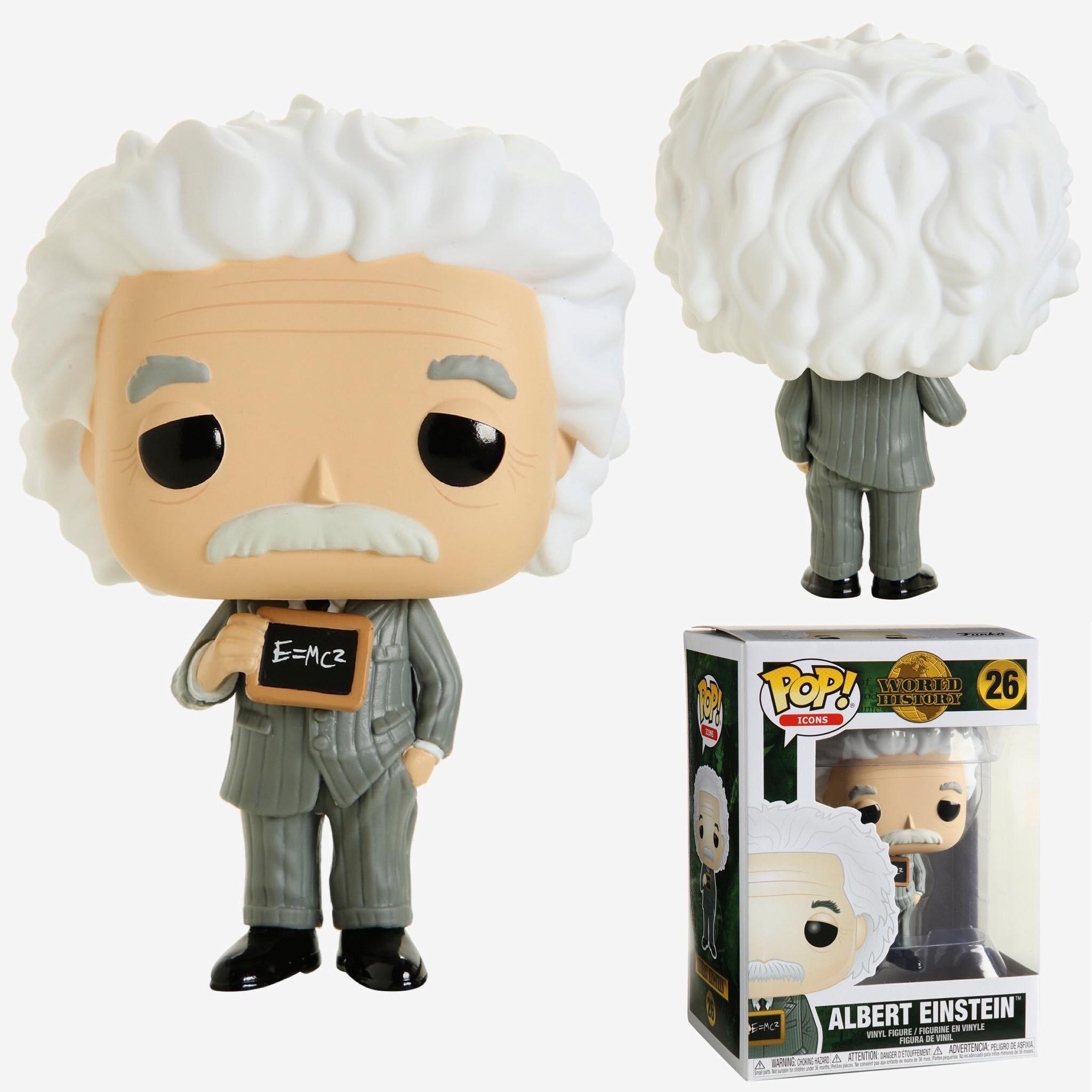 Out of box look at Albert Einstein Pop! | Scrolller