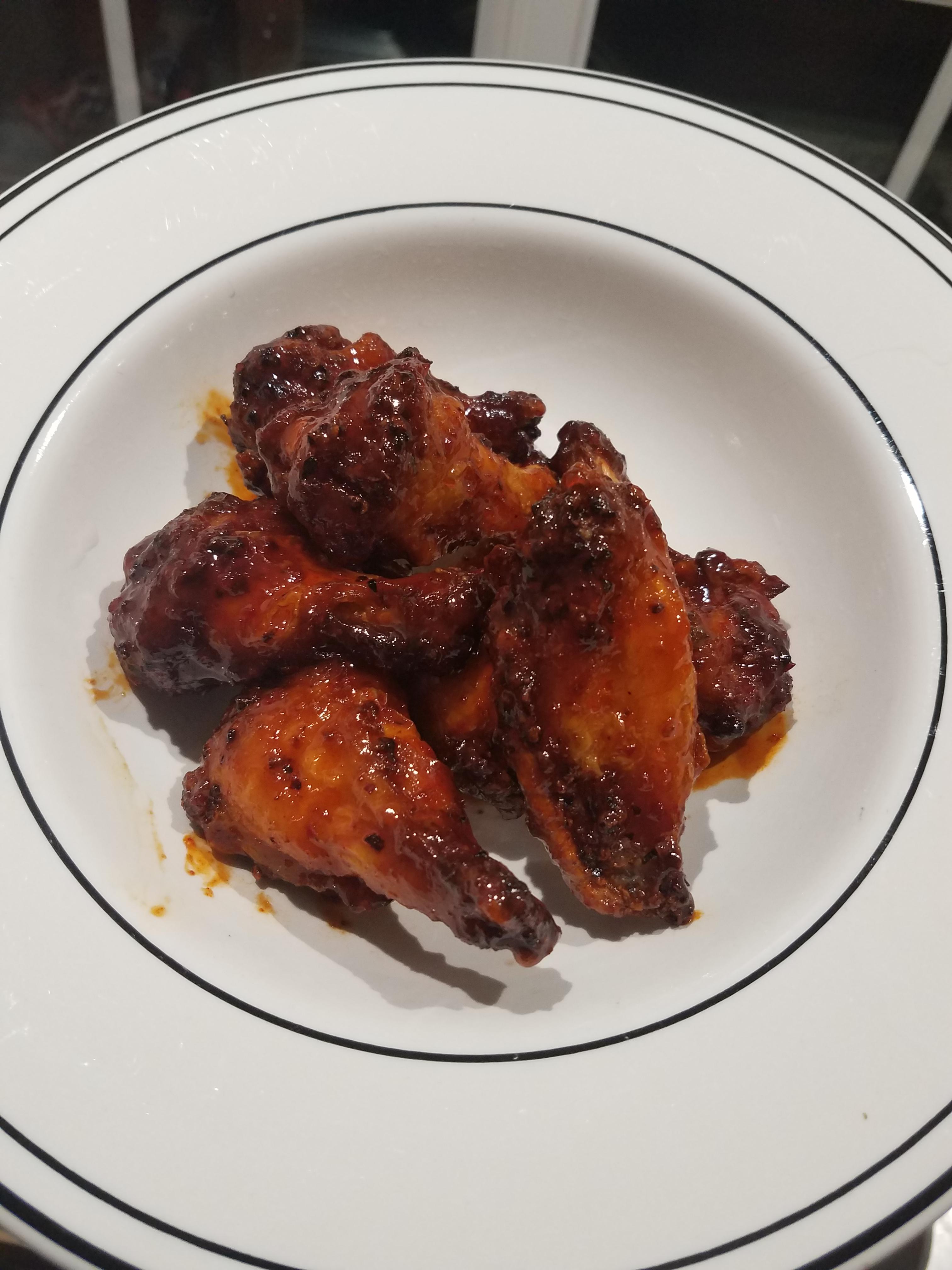 Oven Baked Spicy Korean Wings | Scrolller
