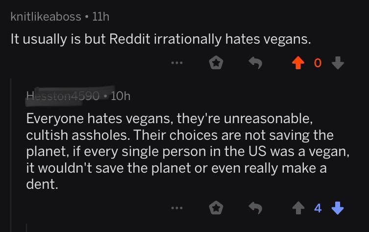 Pack it up guys, veganism is pointless | Scrolller