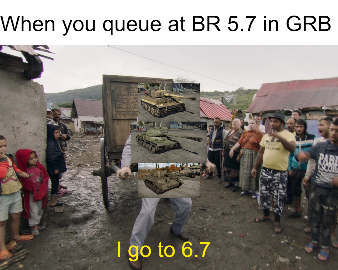 Pain in the ass to grind heavy tanks at that br | Scrolller