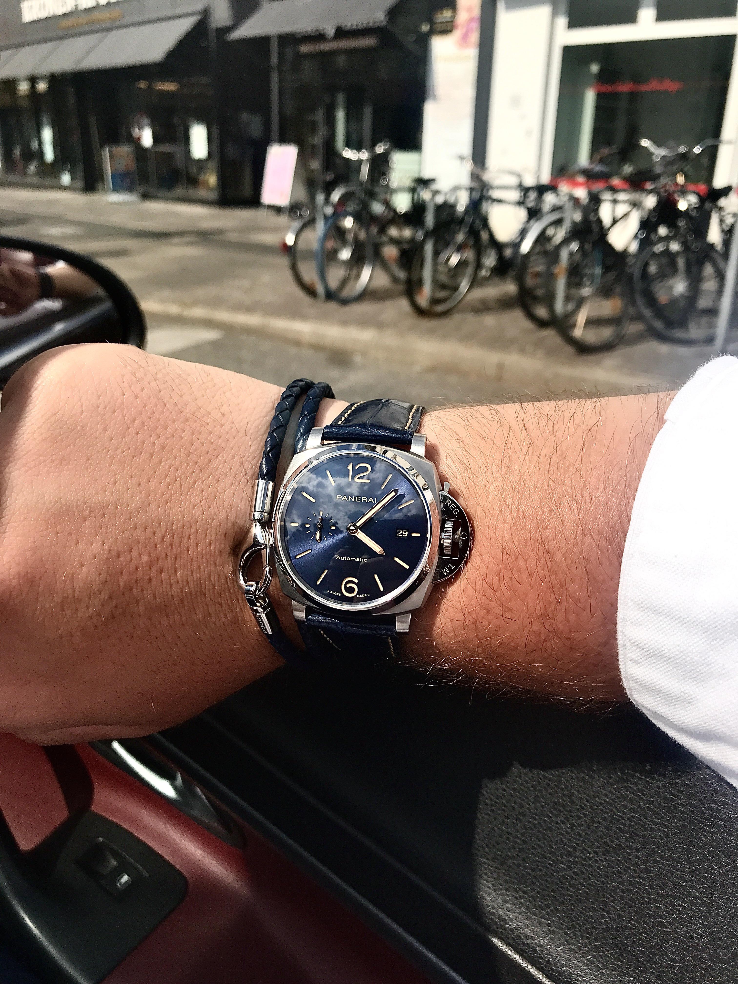 Panerai Luminor in the sun | Scrolller