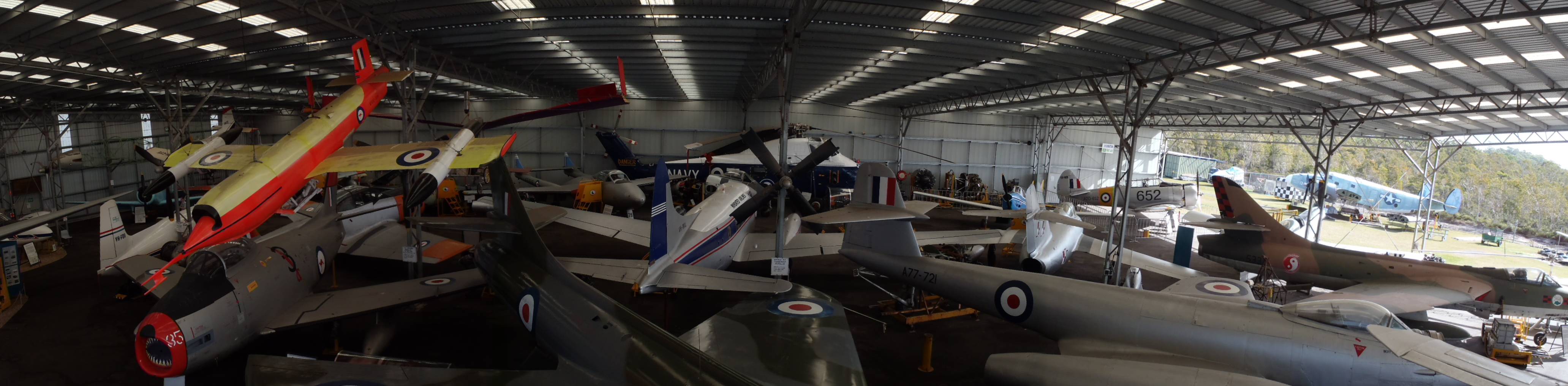 Panorama of Caloundra Air Museum (X-post r/flying) | Scrolller