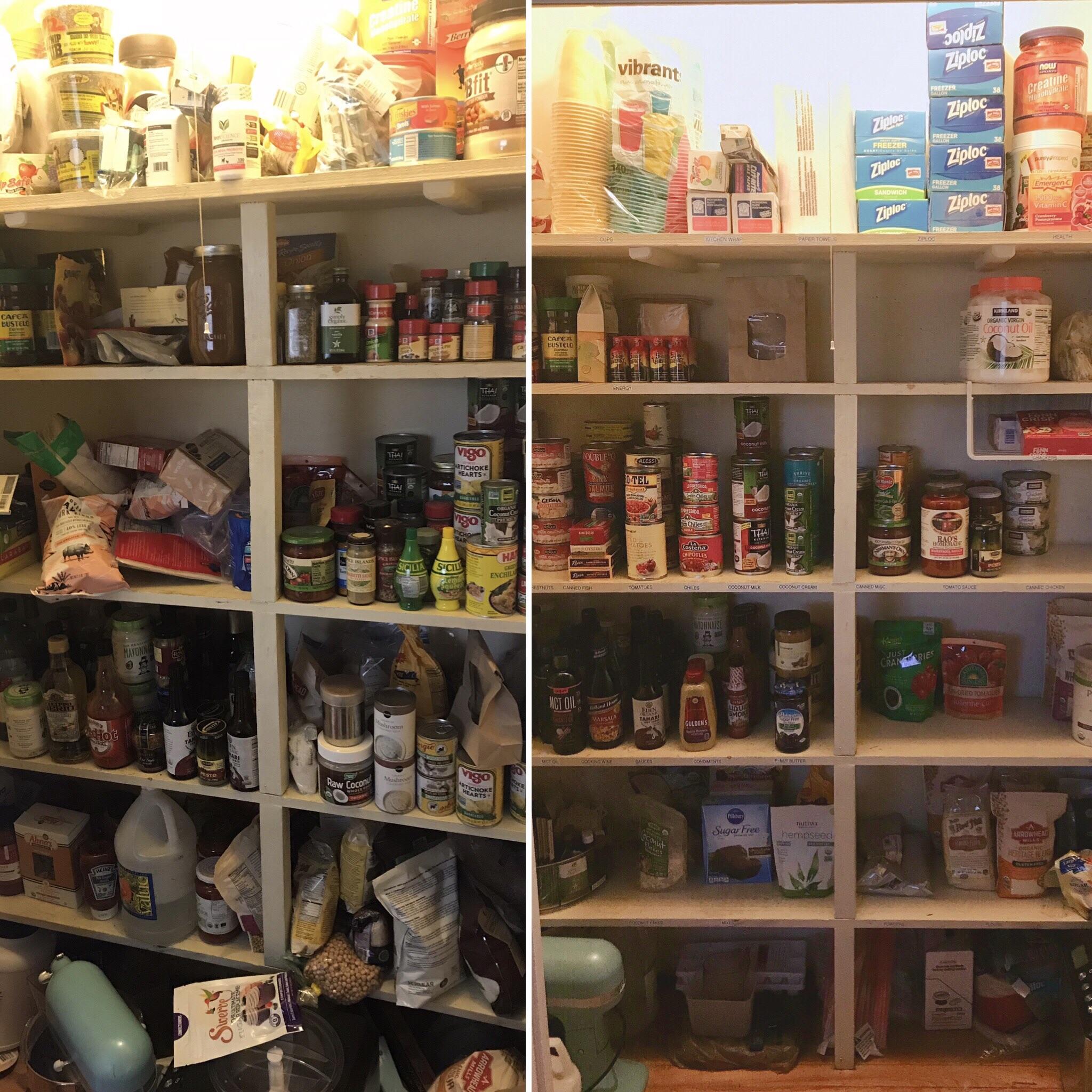 Pantry organization! Before and after | Scrolller