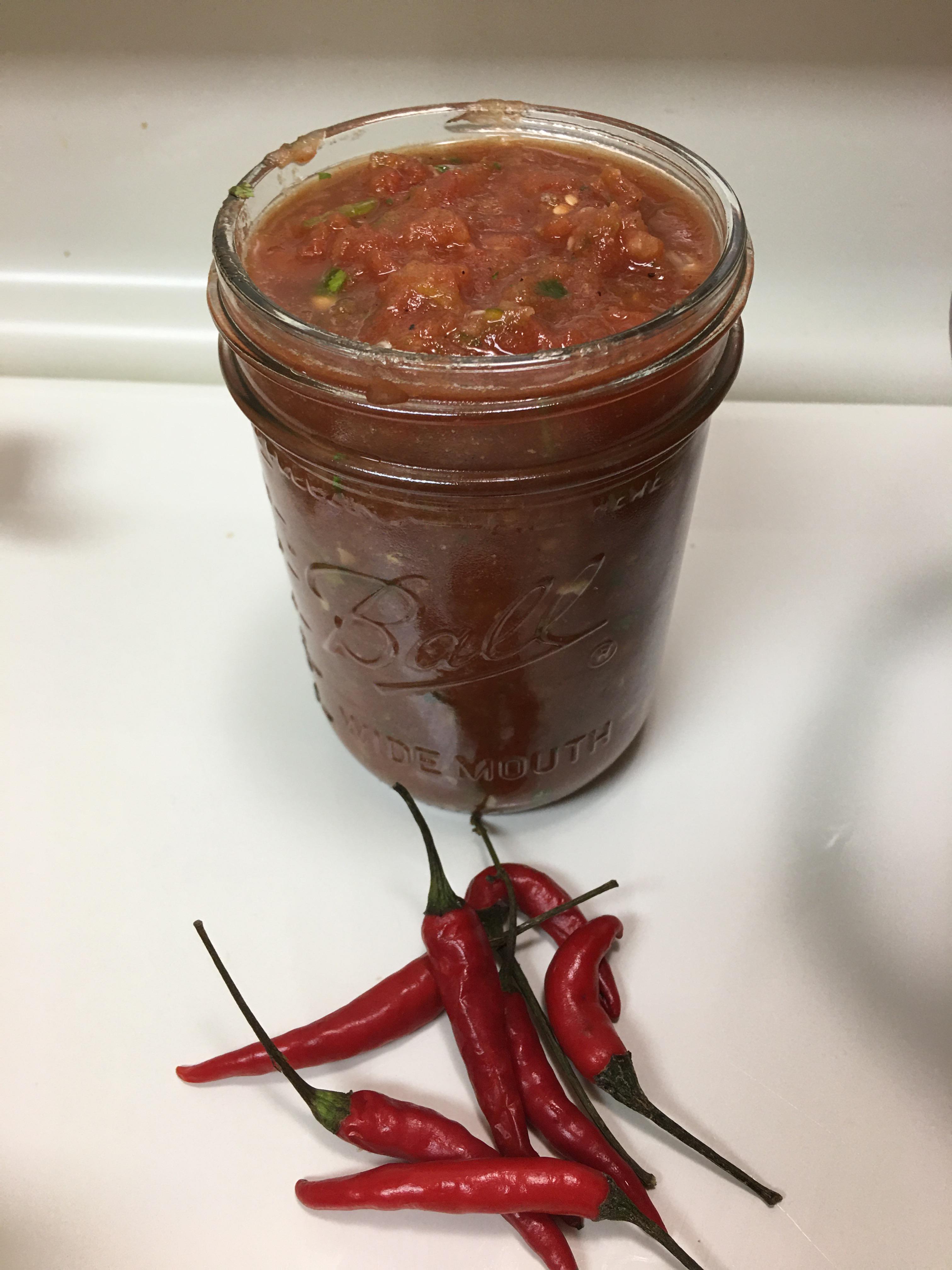 Pantry salsa with birds eye chilis | Scrolller