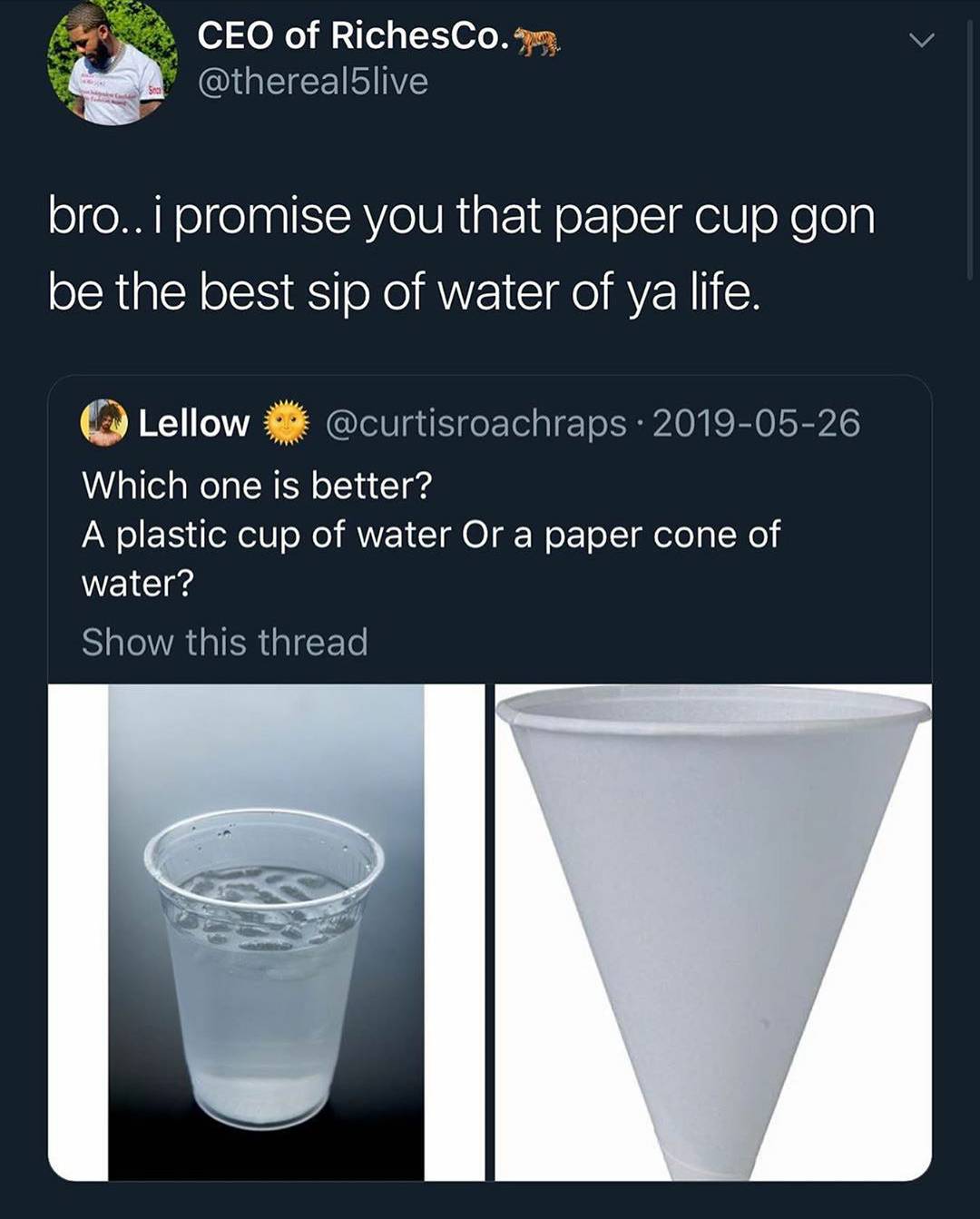 Paper cone hit different | Scrolller