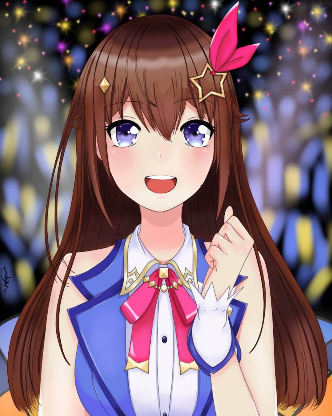 Parallel Time Live of Tokino Sora (my fanart for the goddess) | Scrolller