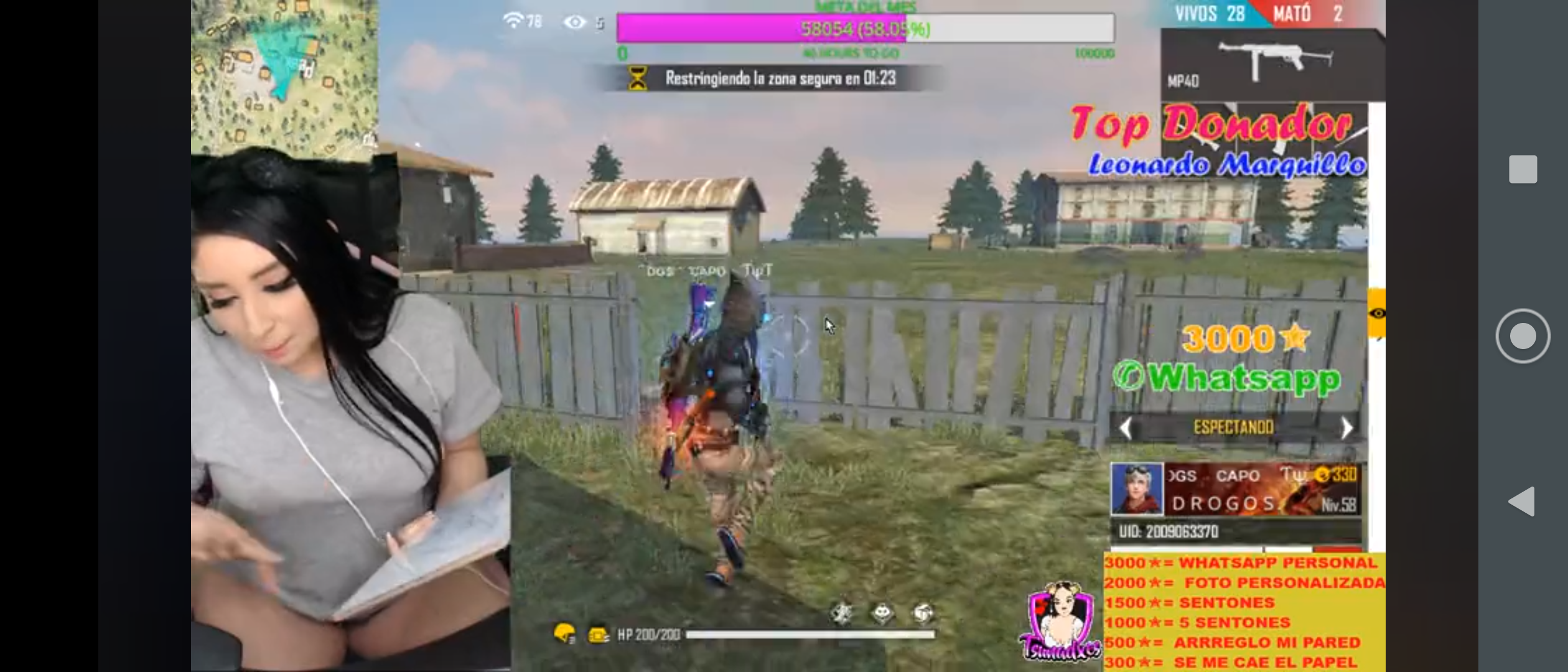 Parte del stream de hoy, espero que sirva este aporte | Scrolller