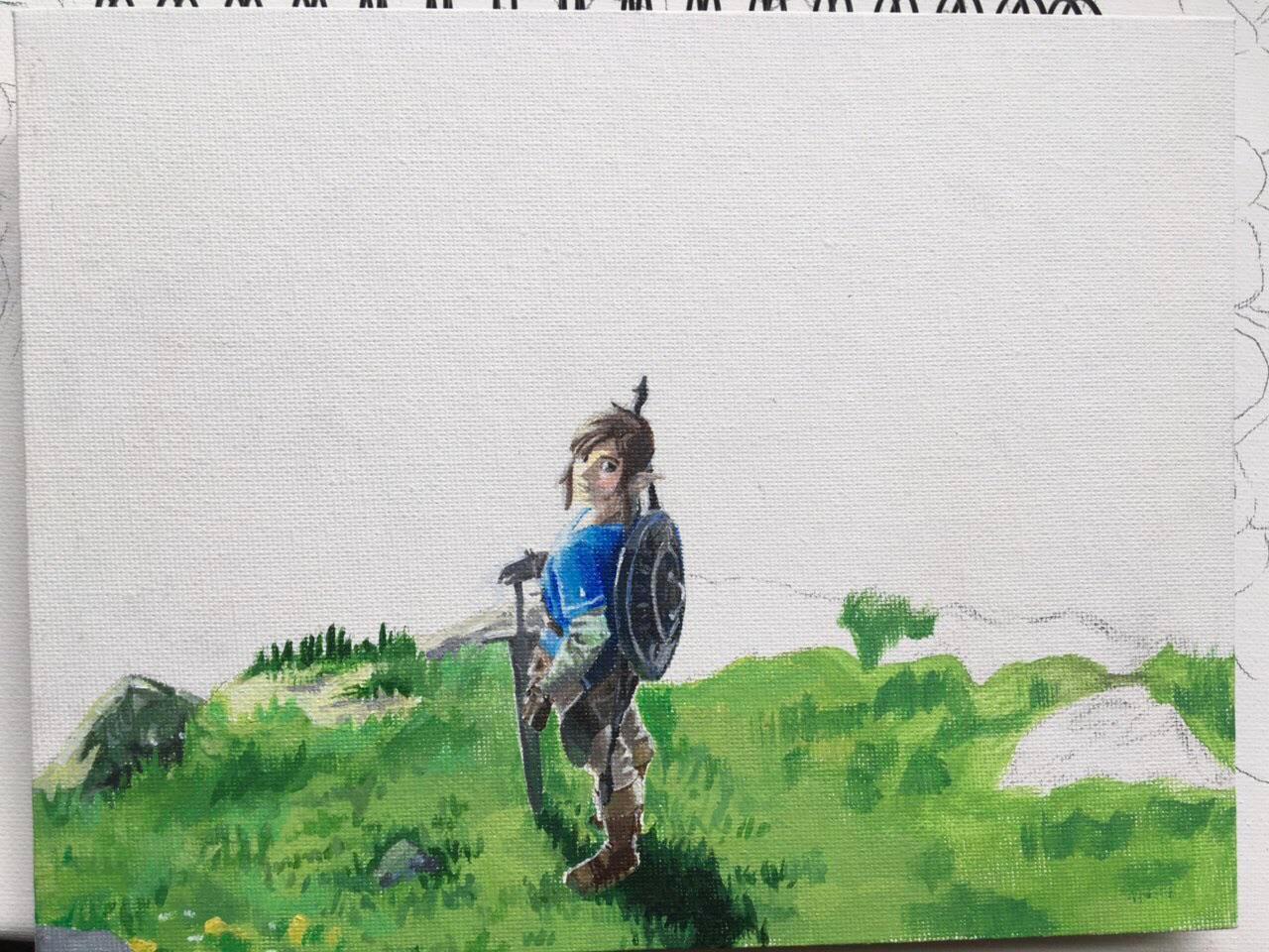 Partly done fan art I commissioned from a friend | Scrolller