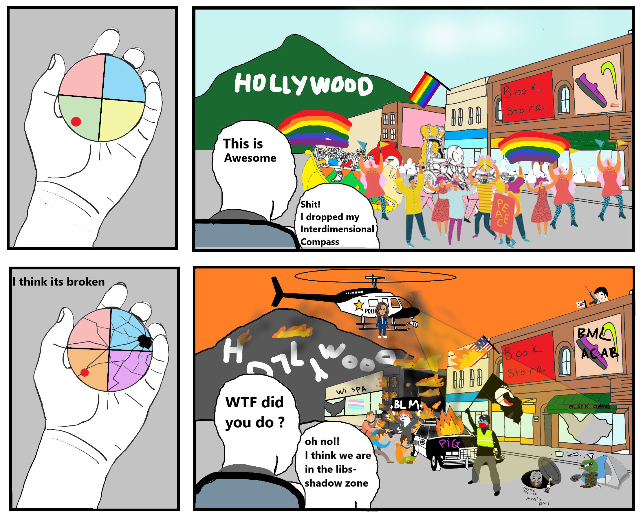 PCM inter-dimensional travels - part3 - The Darkside of Liberals | Scrolller