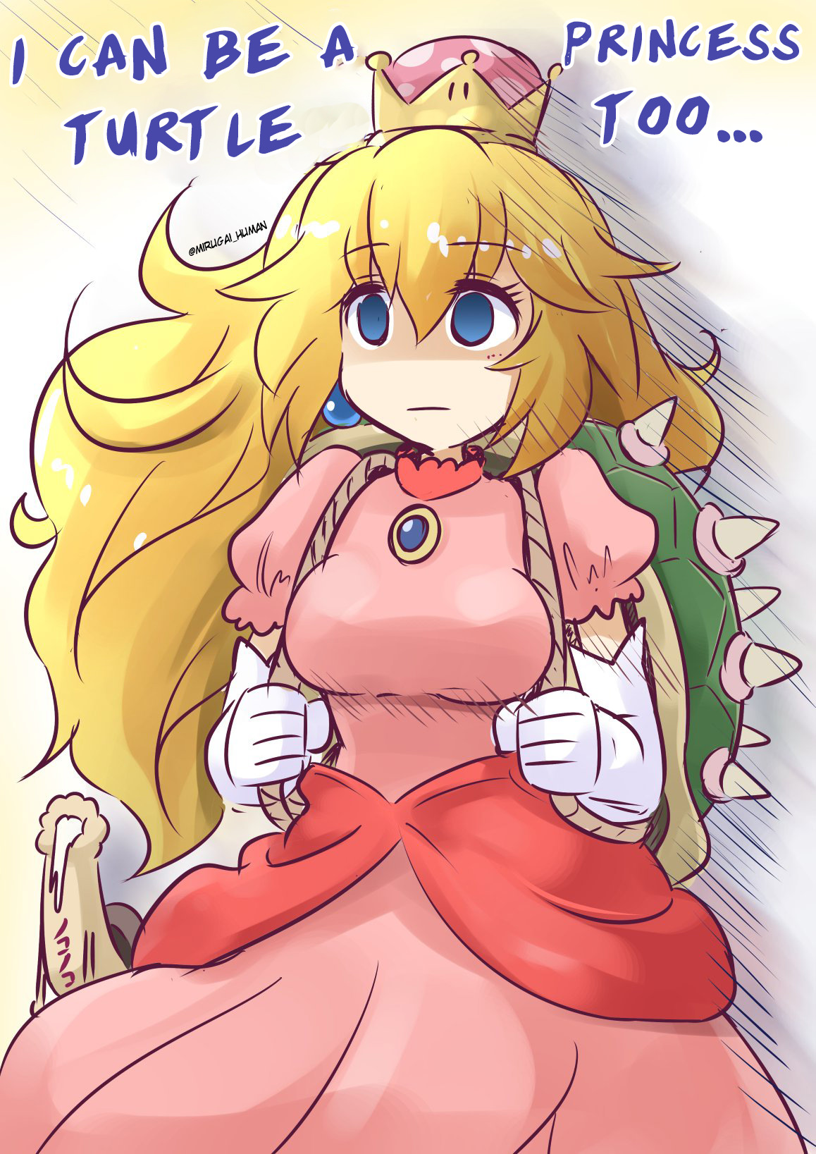 Peach isn't dealing well with all of this.. | Scrolller