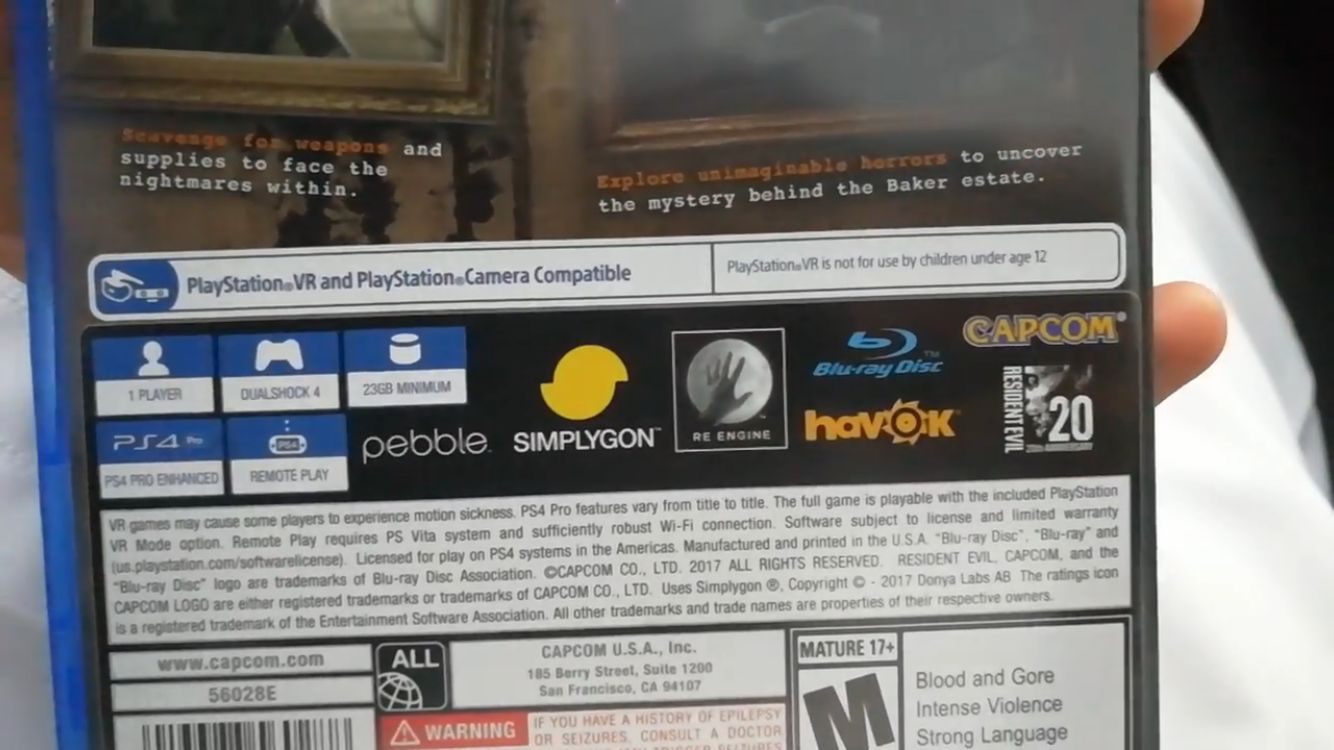 Pebble in Resident Evil 7? | Scrolller