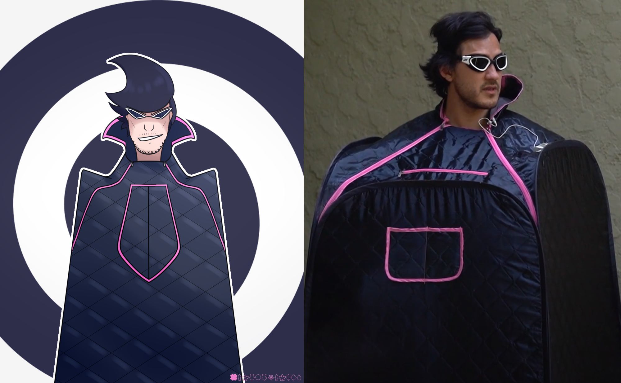 Pee Sauna Mark really do be looking like a Super-Villain. | Scrolller