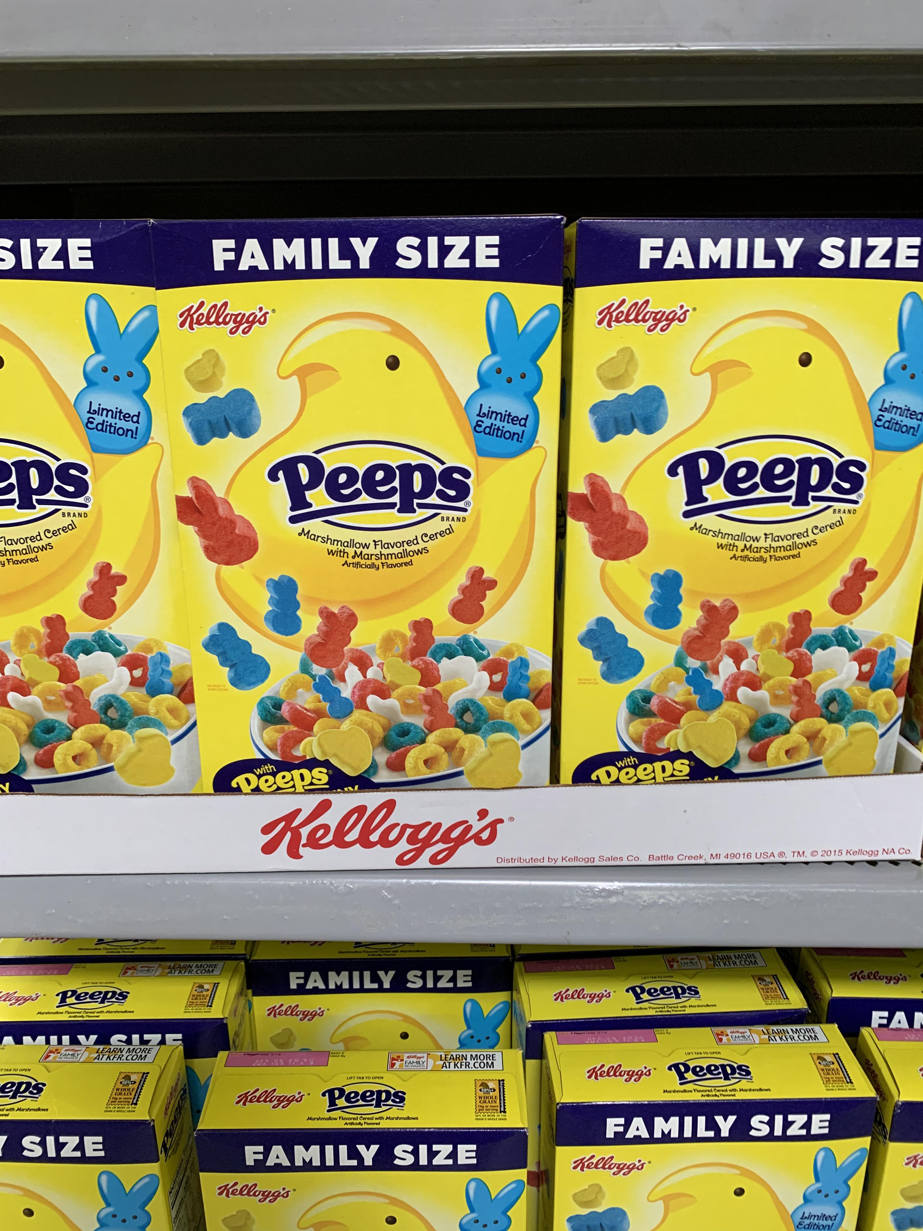 Peeps cereal | Scrolller