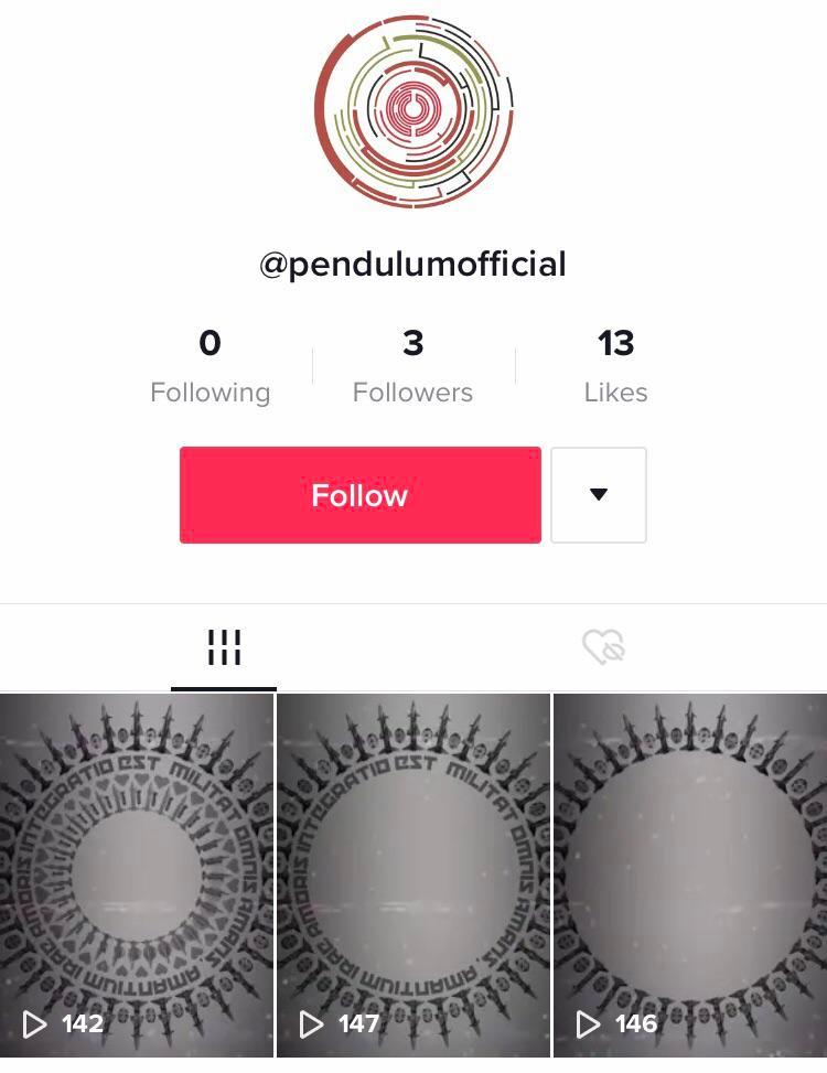 Pendulum just joined TikTok? | Scrolller